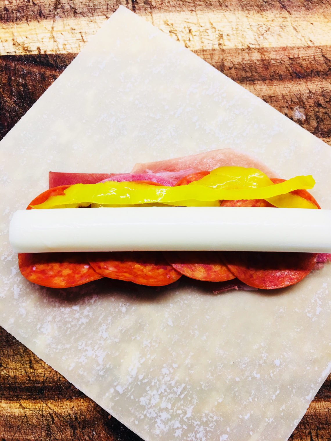 Italian Egg Rolls - Cooks Well With Others