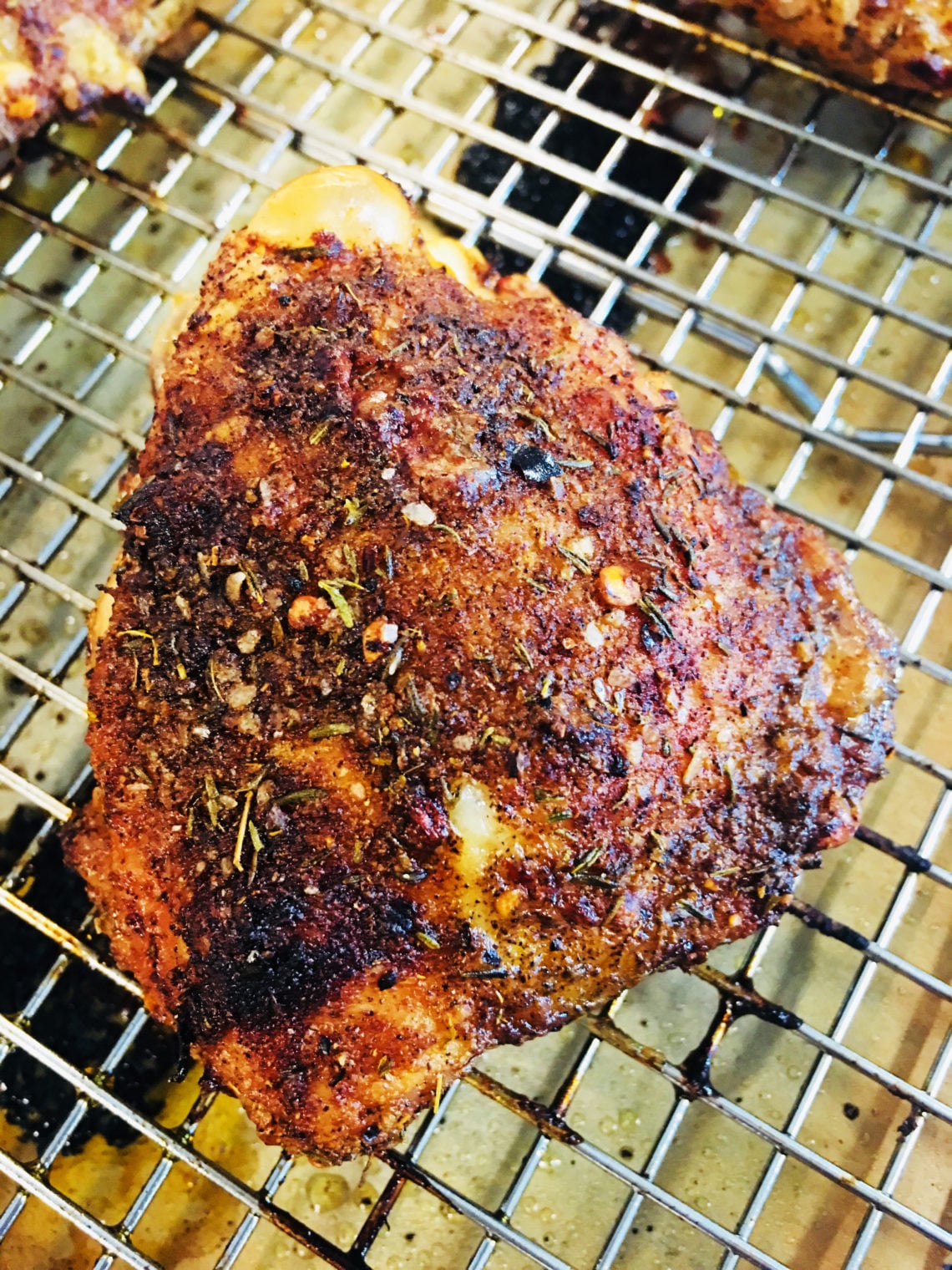 Crispy Baked Caribbean Jerk Chicken - Cooks Well With Others