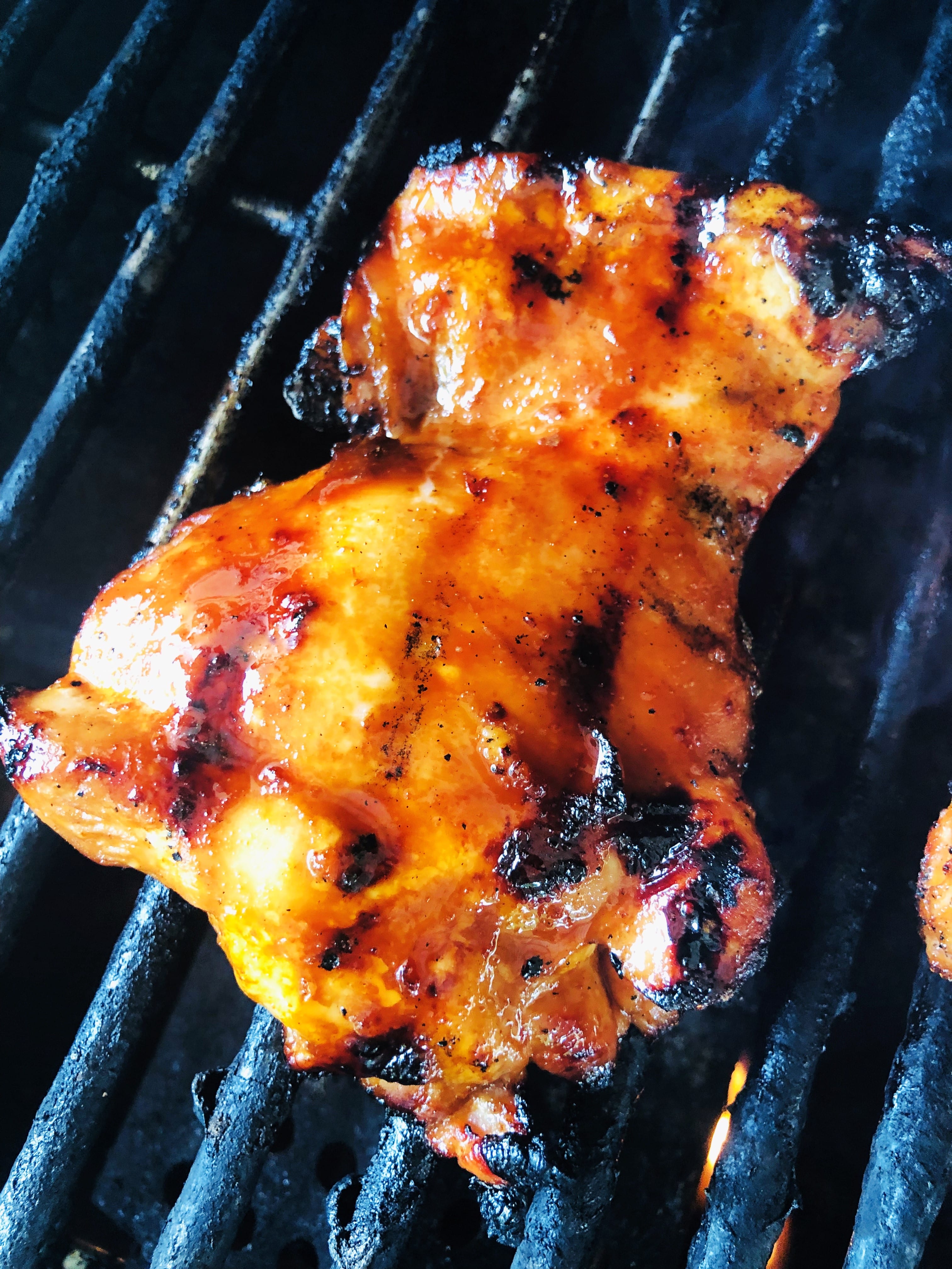 Grilled Maple Sriracha Chicken - Cooks Well With Others