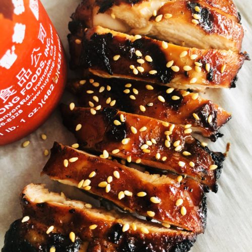 Grilled Maple Sriracha Chicken - Cooks Well With Others