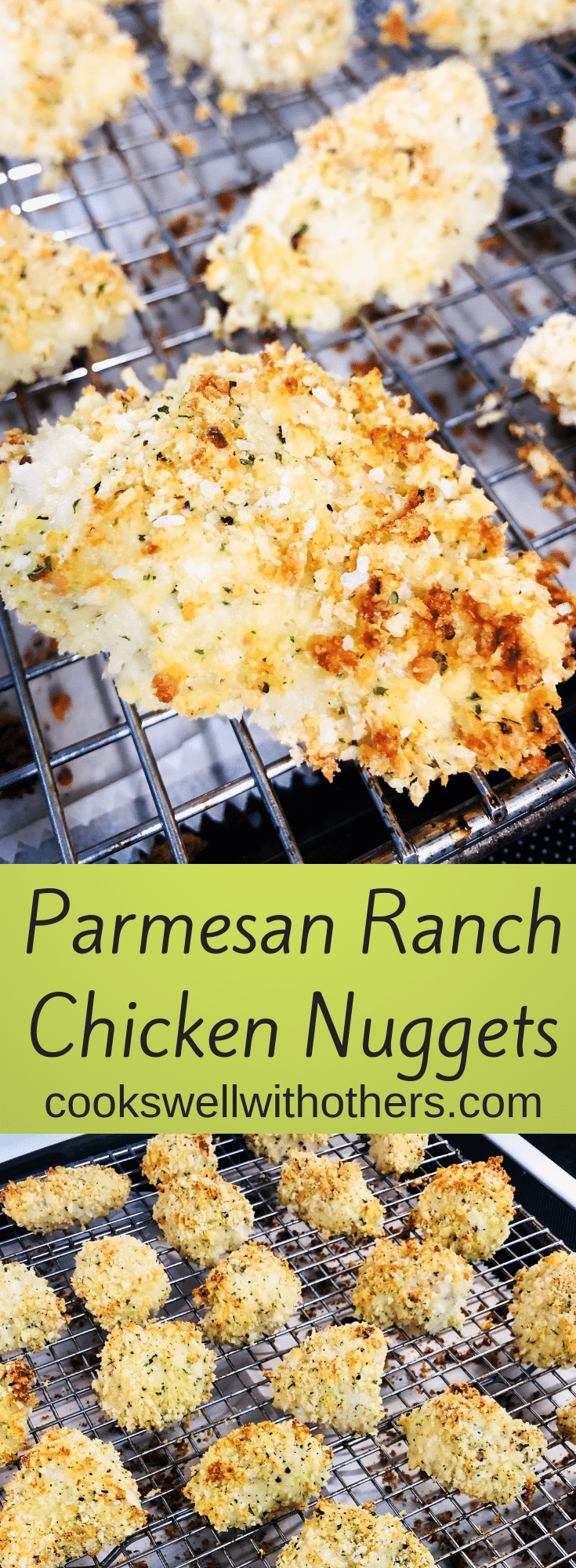 Parmesan Ranch Chicken Nuggets - Cooks Well With Others