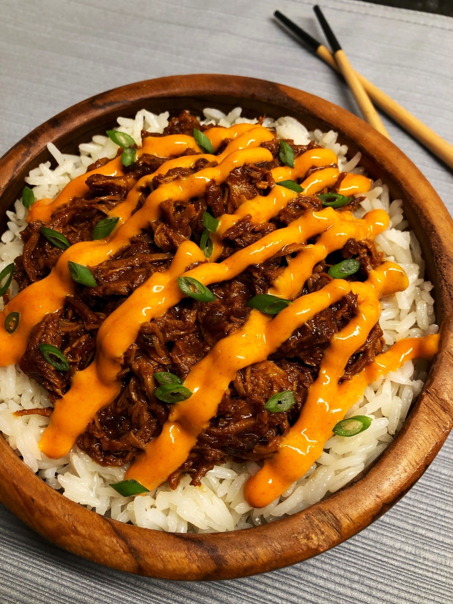 Korean Chicken Rice Bowls - Cooks Well With Others