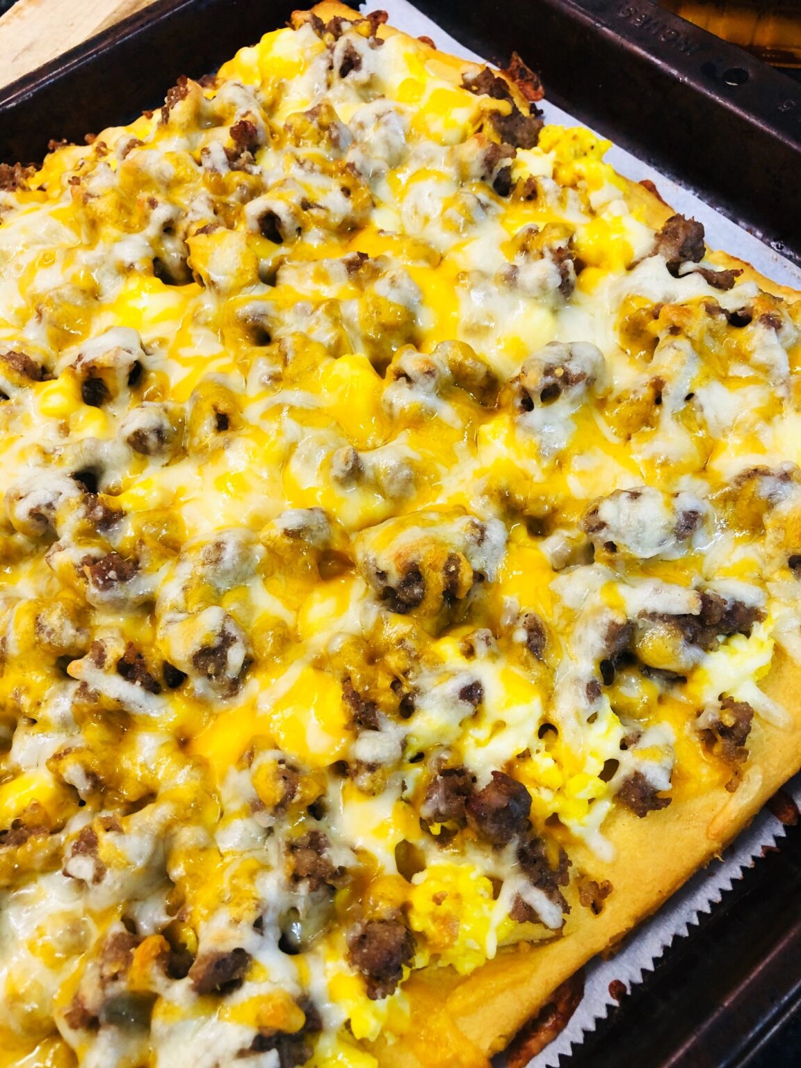 Maple Breakfast Pizza - Cooks Well With Others