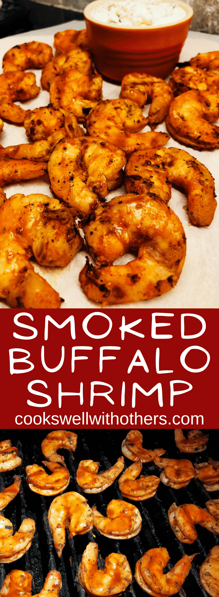 Smoked Buffalo Shrimp - Cooks Well With Others