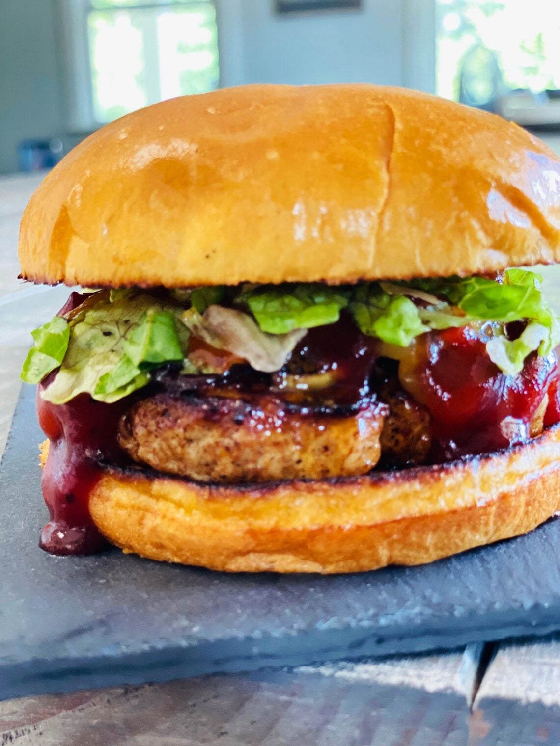 Pork Burgers with Apple and Gouda - Cooks Well With Others