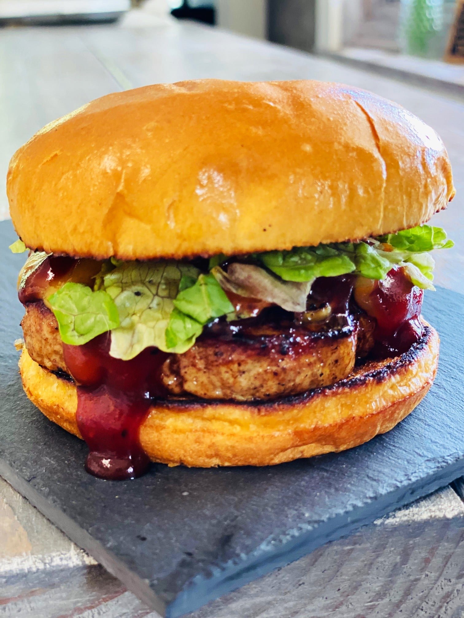 Pork Burgers with Apple and Gouda - Cooks Well With Others