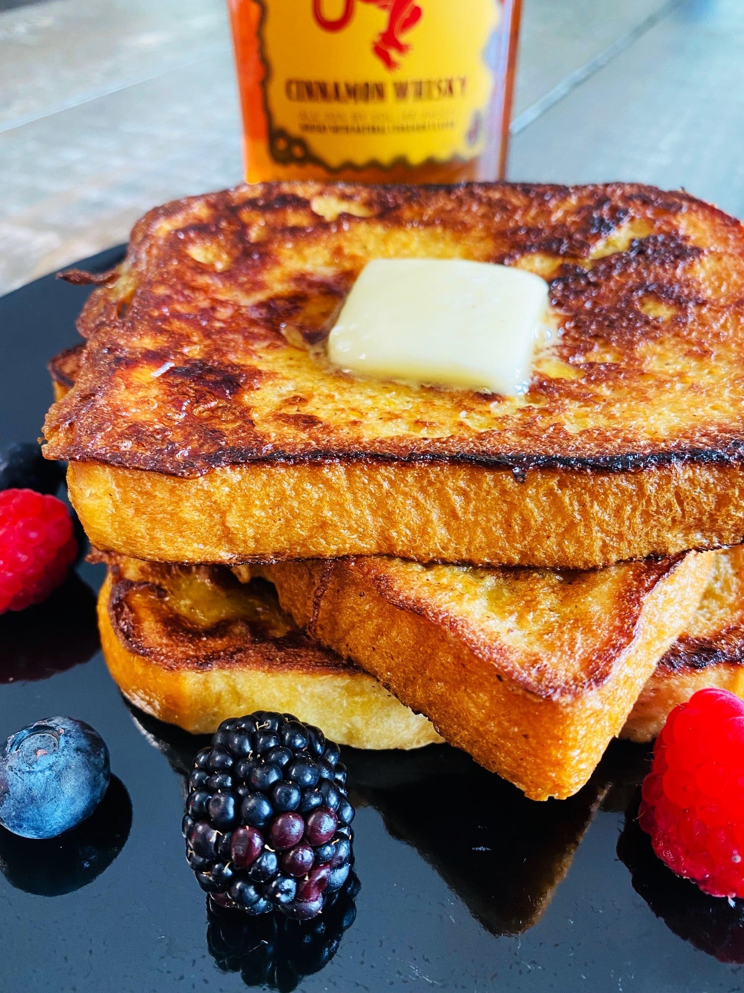 Fireball Whiskey French Toast - Cooks Well With Others