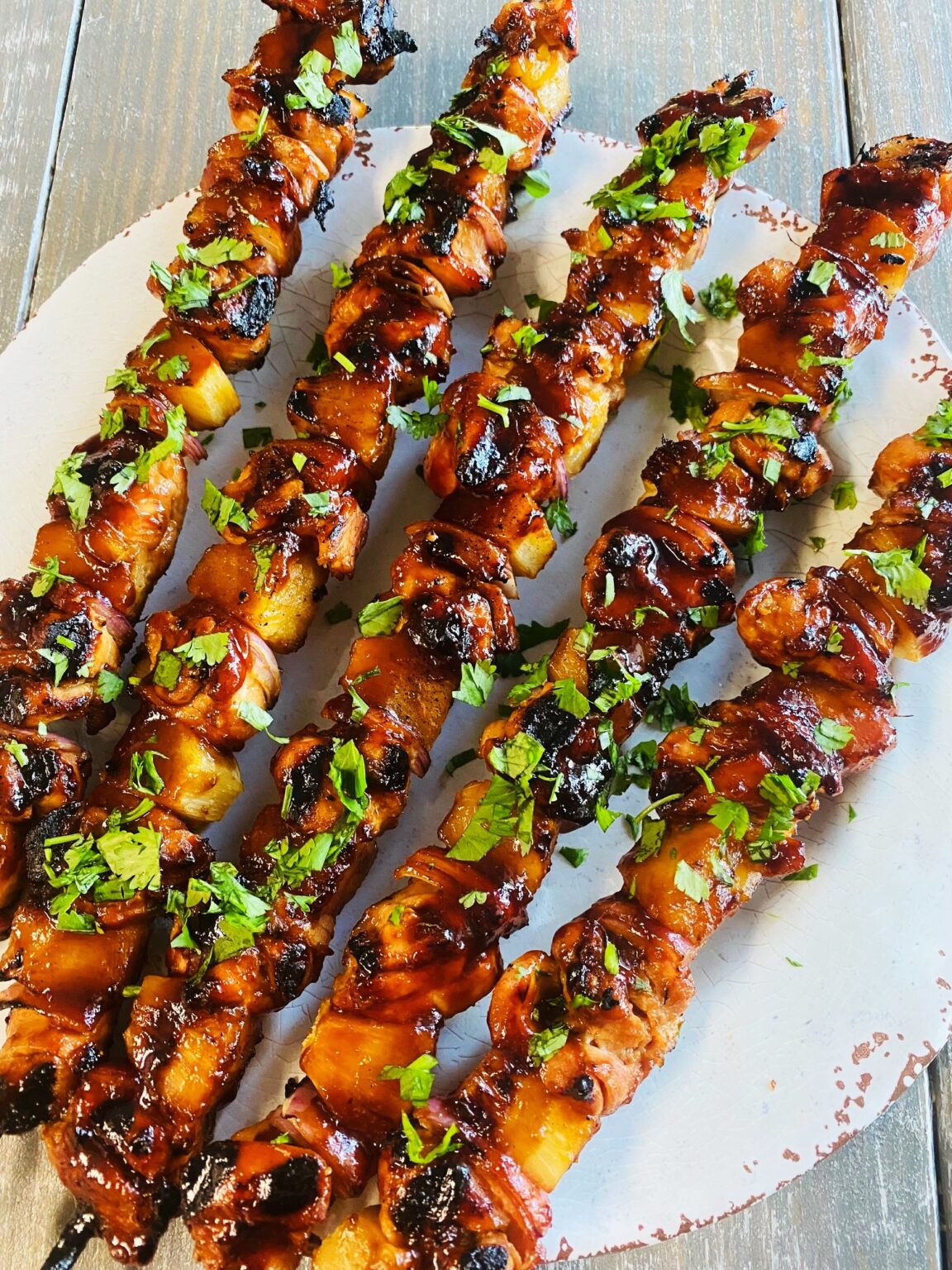 Huli Huli Chicken Kabobs - Cooks Well With Others
