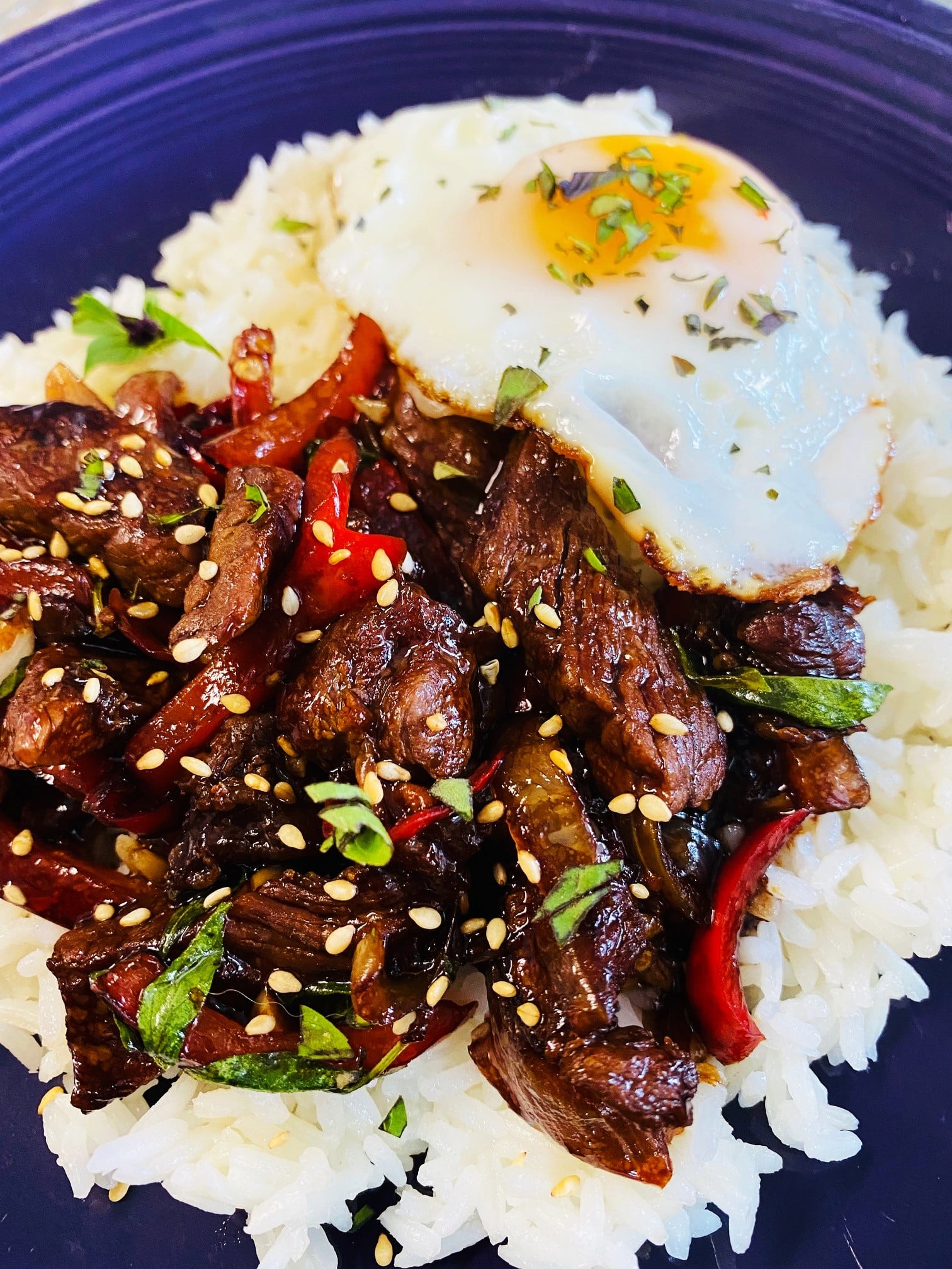 Thai Basil Beef - Cooks Well With Others