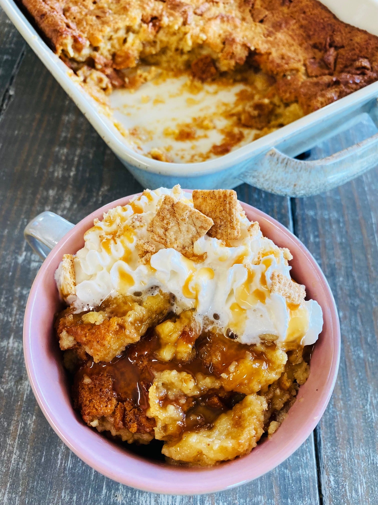 Cinnamon Toast Crunch Bread Pudding - Cooks Well With Others