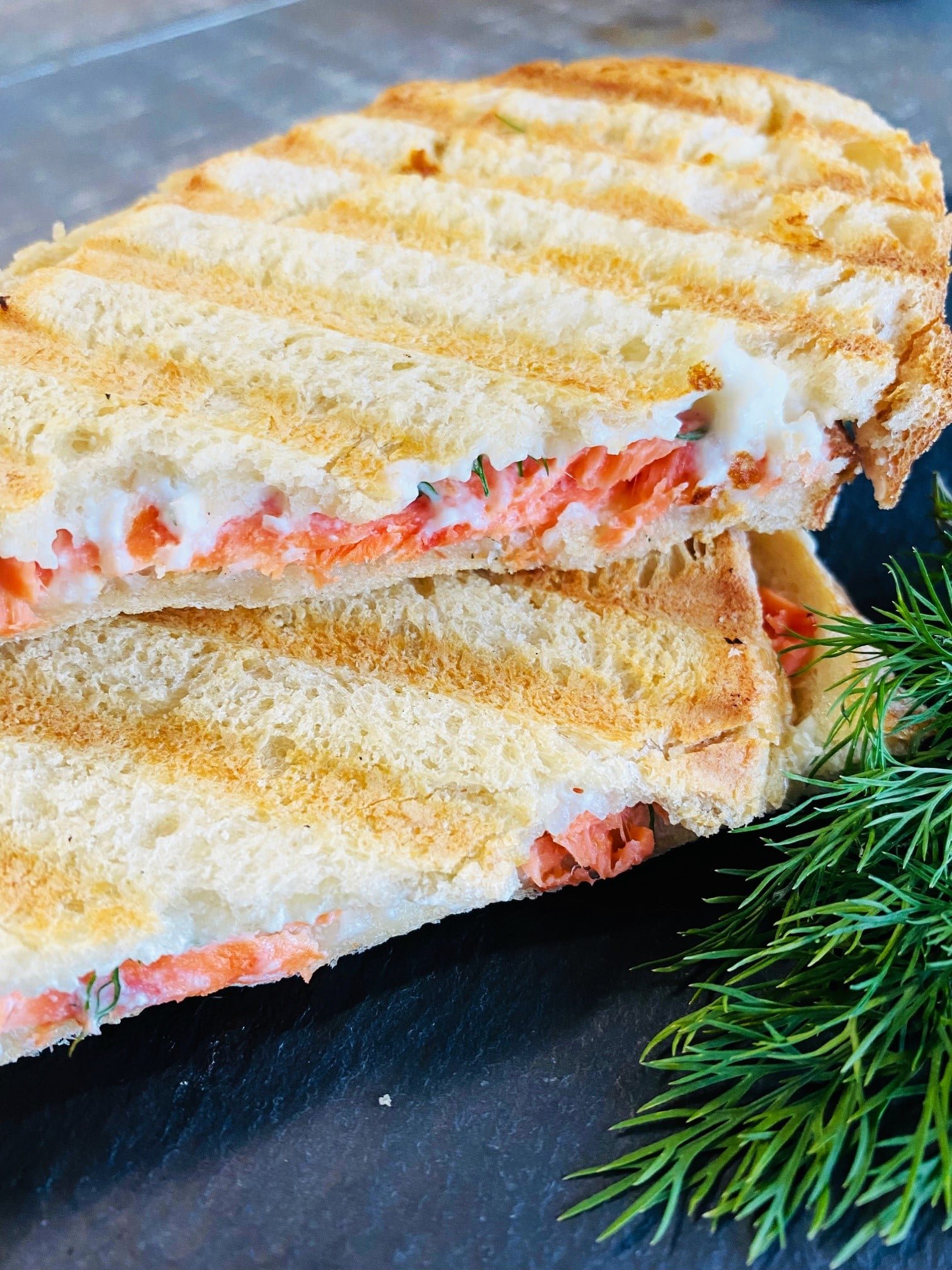Smoked Salmon Paninis - Cooks Well With Others