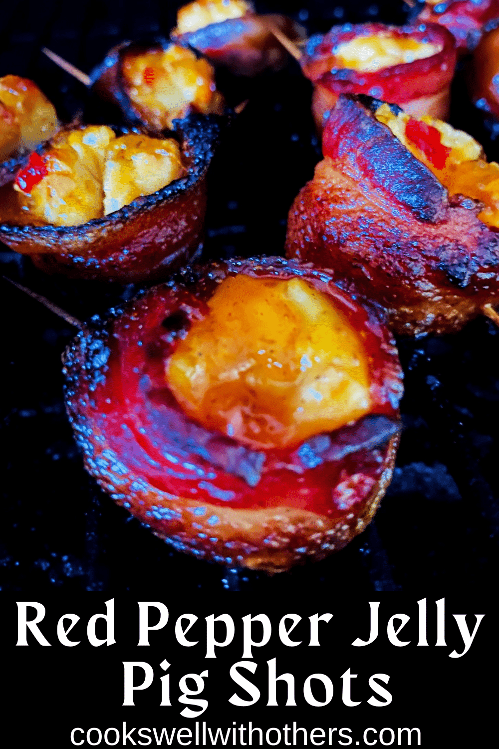 Red Pepper Jelly Pig Shots - Cooks Well With Others