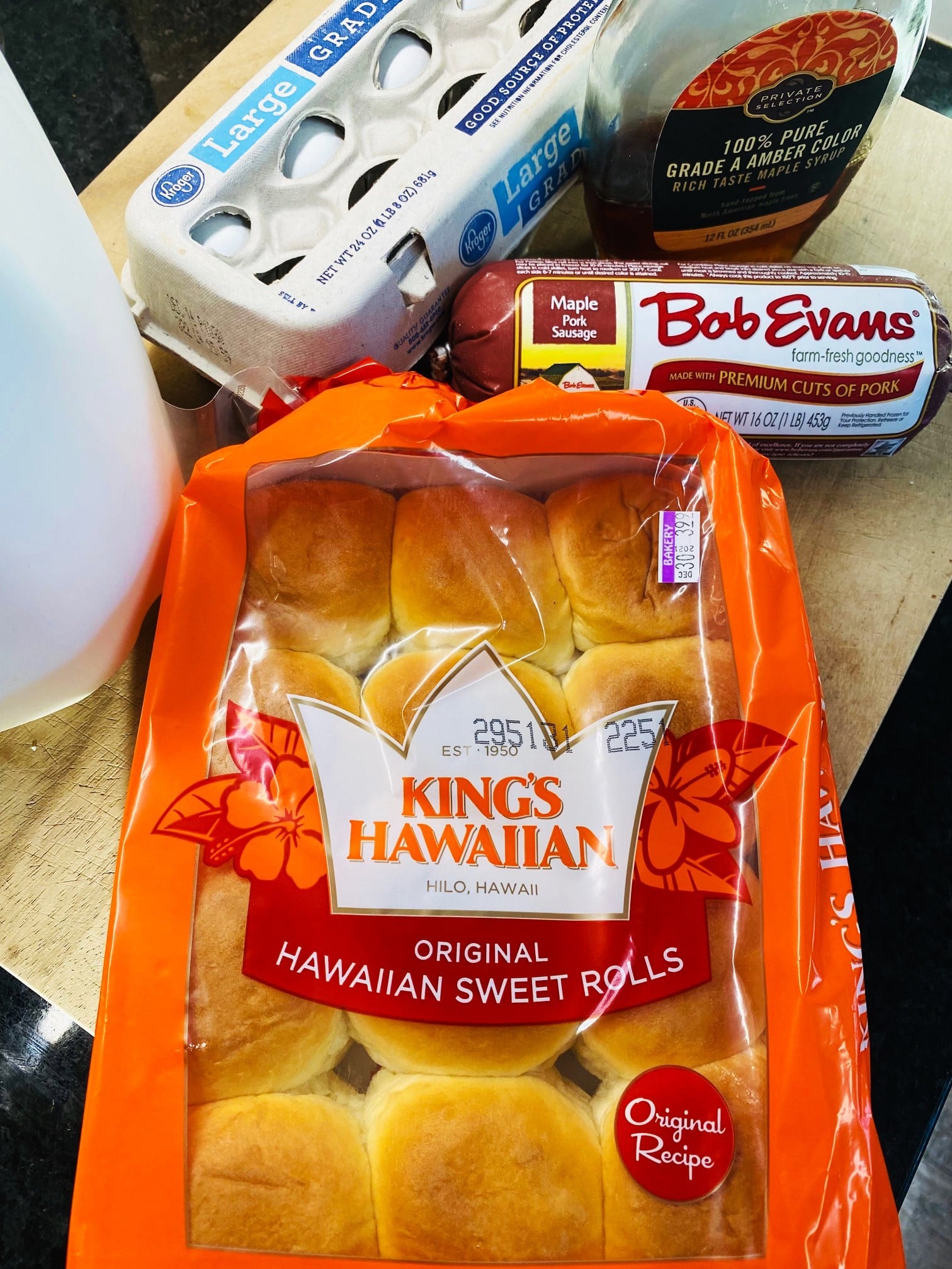 King's Hawaiian Maple Breakfast Casserole - Cooks Well With Others