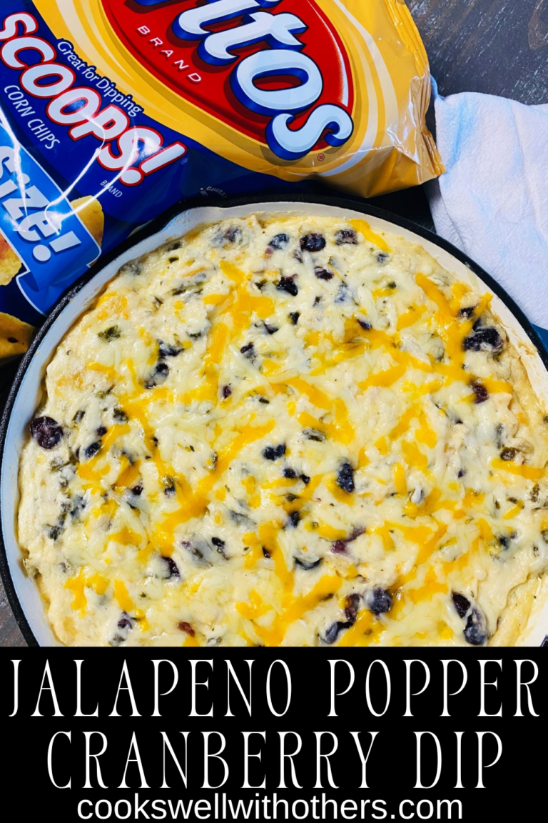 Jalapeno Popper Cranberry Dip - Cooks Well With Others