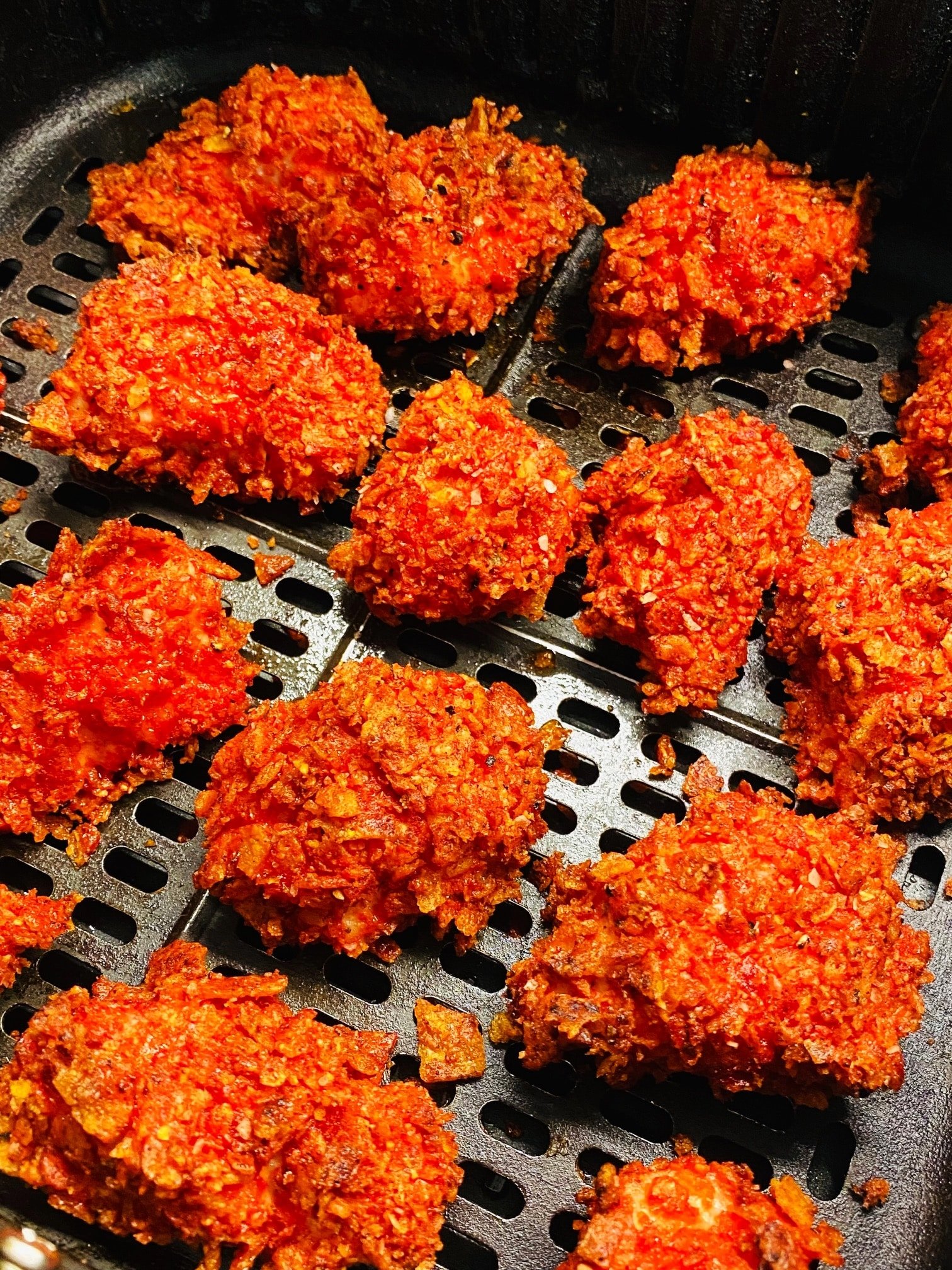 Air Fryer Spicy Fritos Chicken - Cooks Well With Others