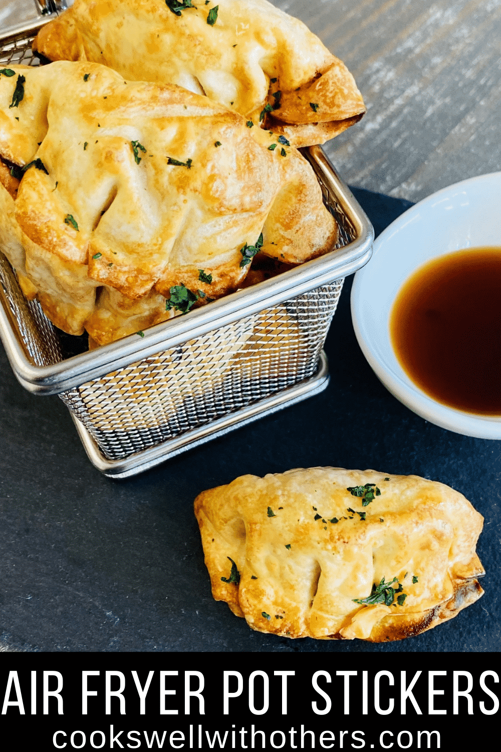 Air Fryer Pot Stickers - Cooks Well With Others
