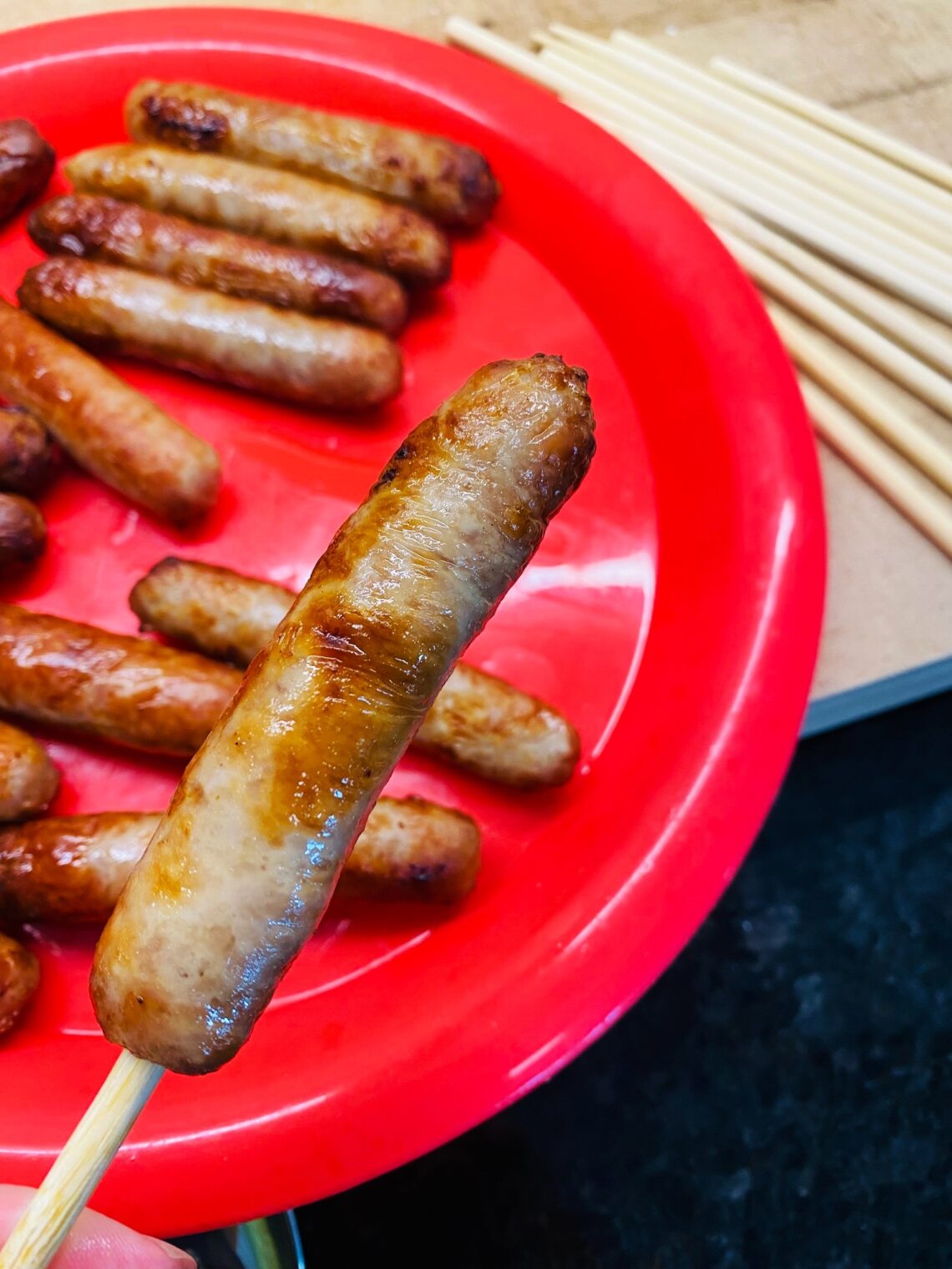 Sausage Pancake Corn Dogs - Cooks Well With Others