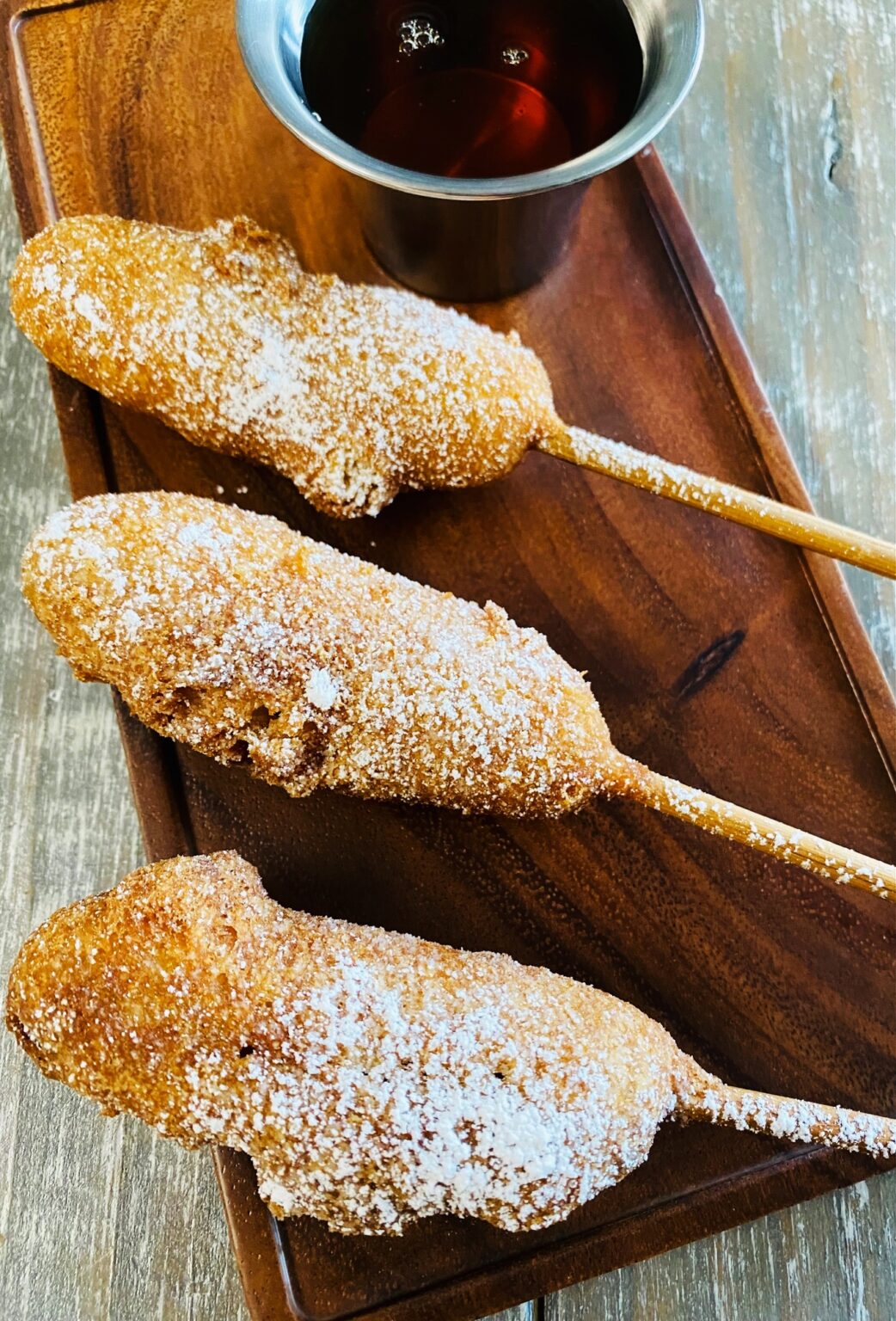Sausage Pancake Corn Dogs - Cooks Well With Others