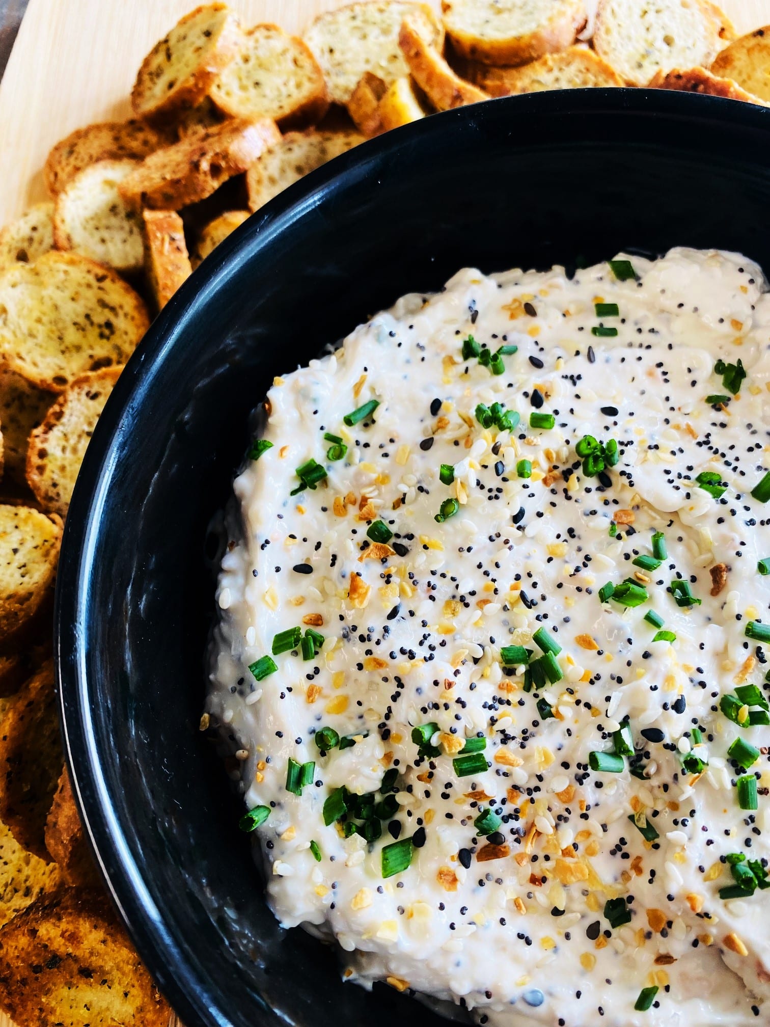 Everything Bagel Dip - Cooks Well With Others