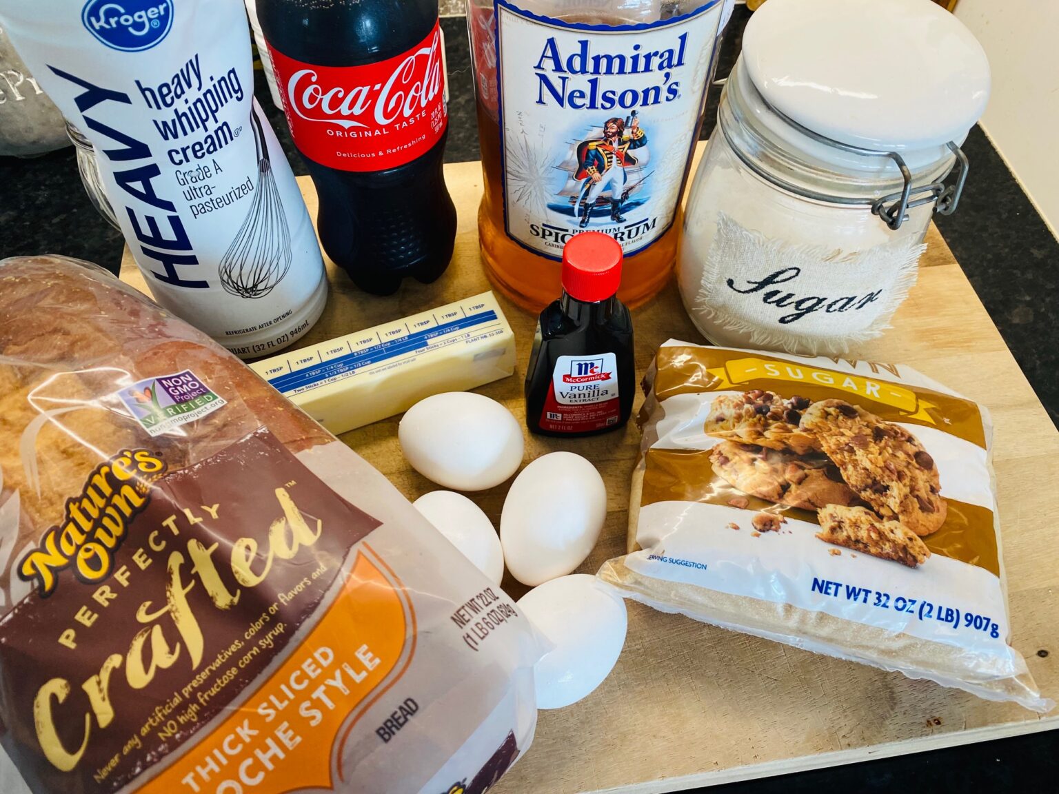Rum and Coke Bread Pudding - Cooks Well With Others