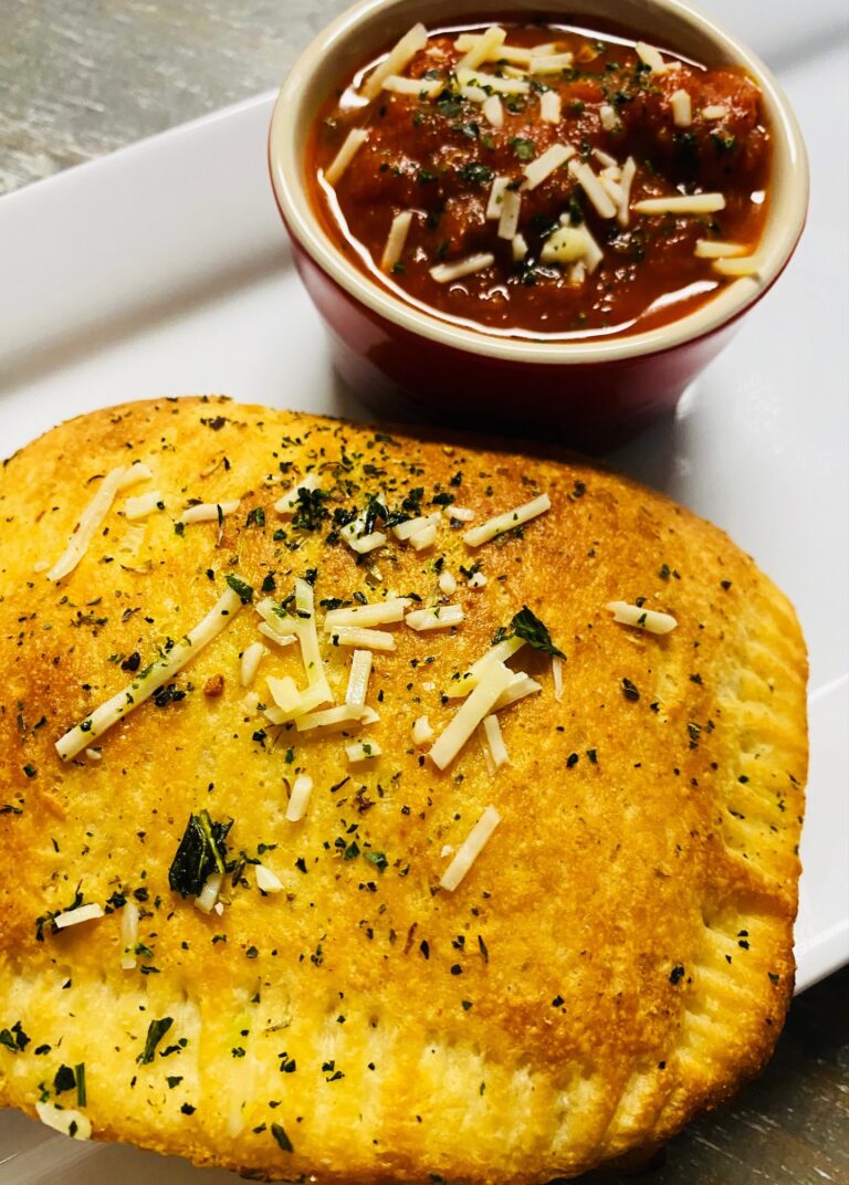 Easy Cheesy Meatball Calzones - Cooks Well With Others