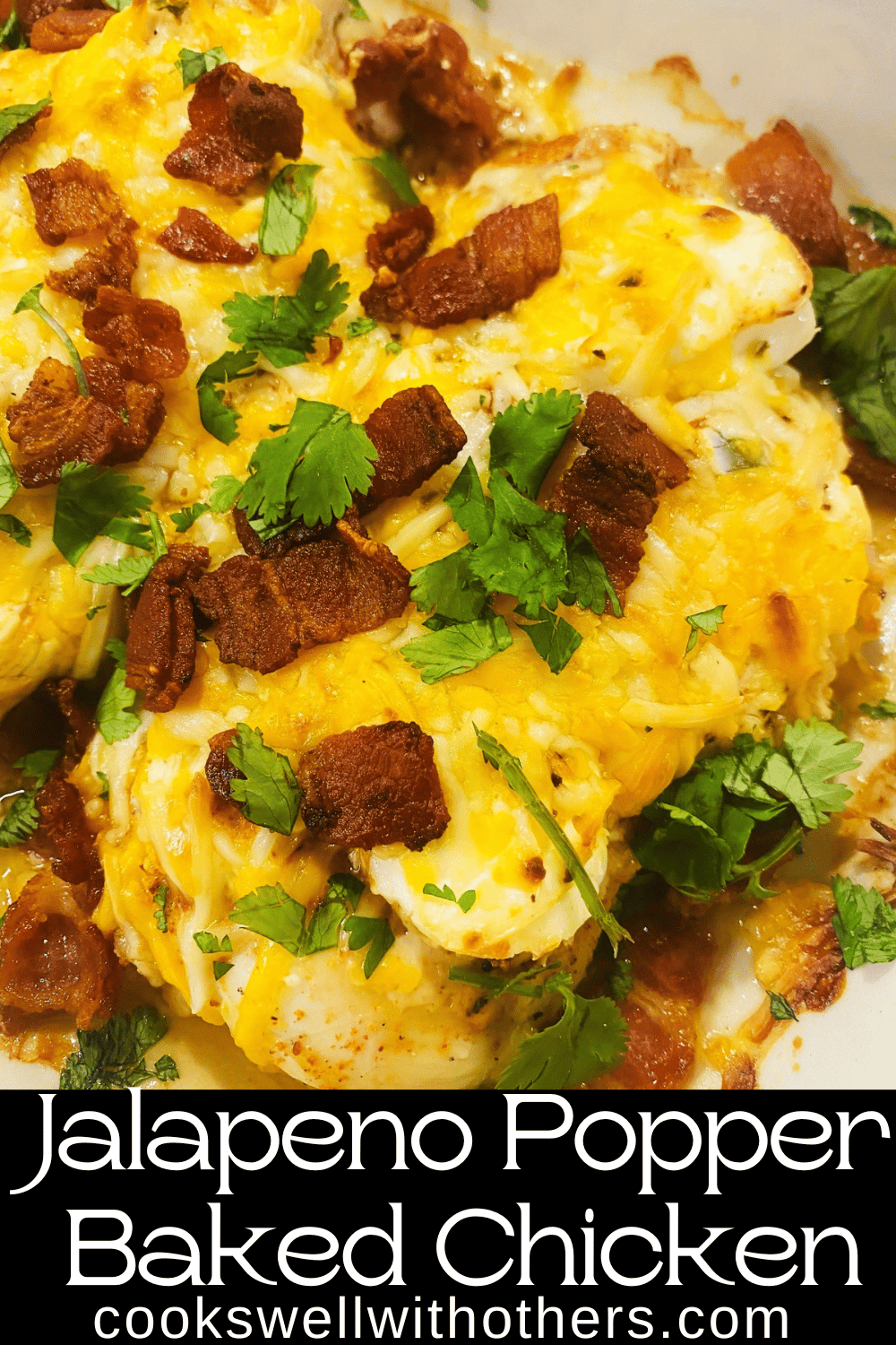 Jalapeno Popper Baked Chicken - Cooks Well With Others