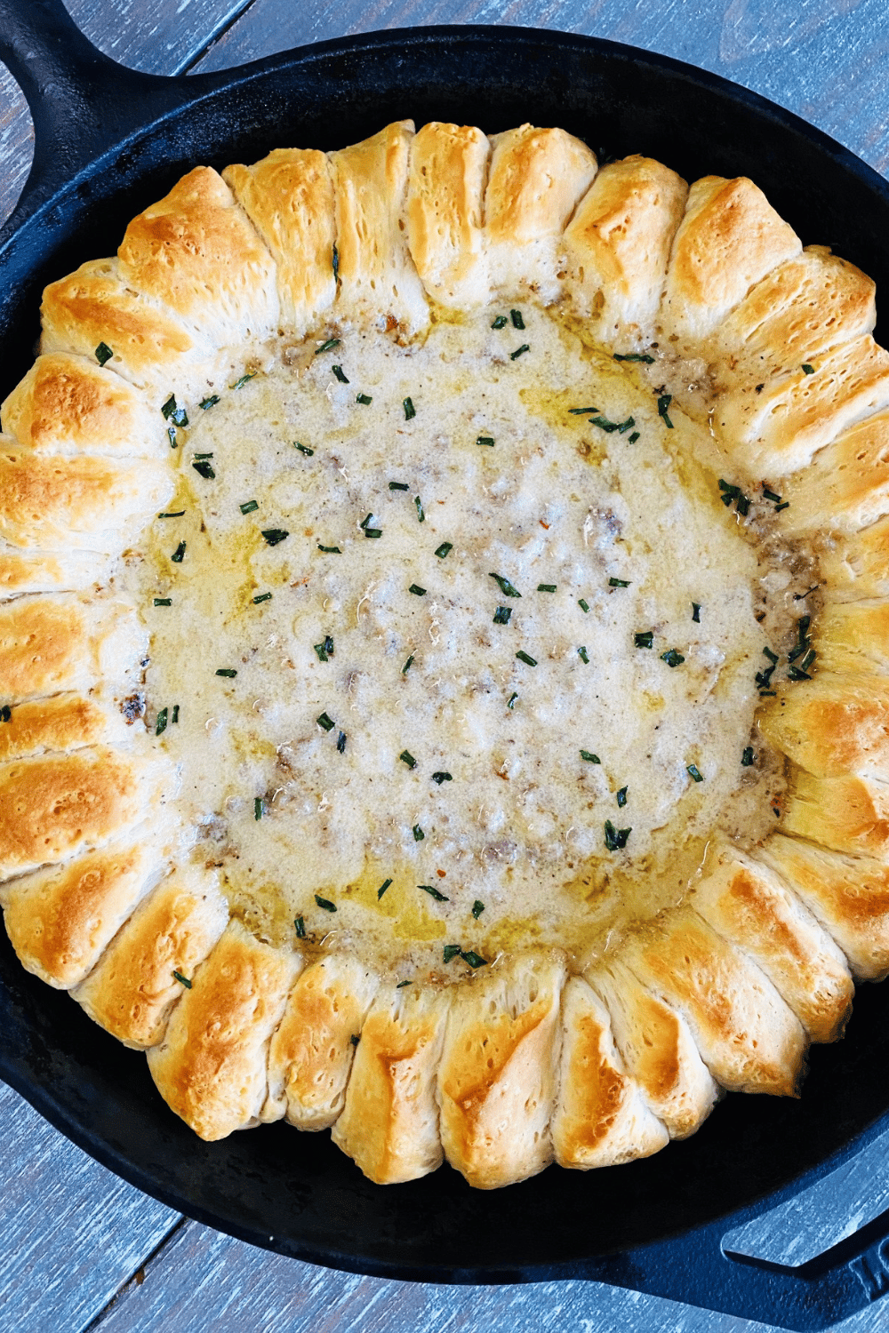 Sausage Gravy Biscuit Dip - Cooks Well With Others