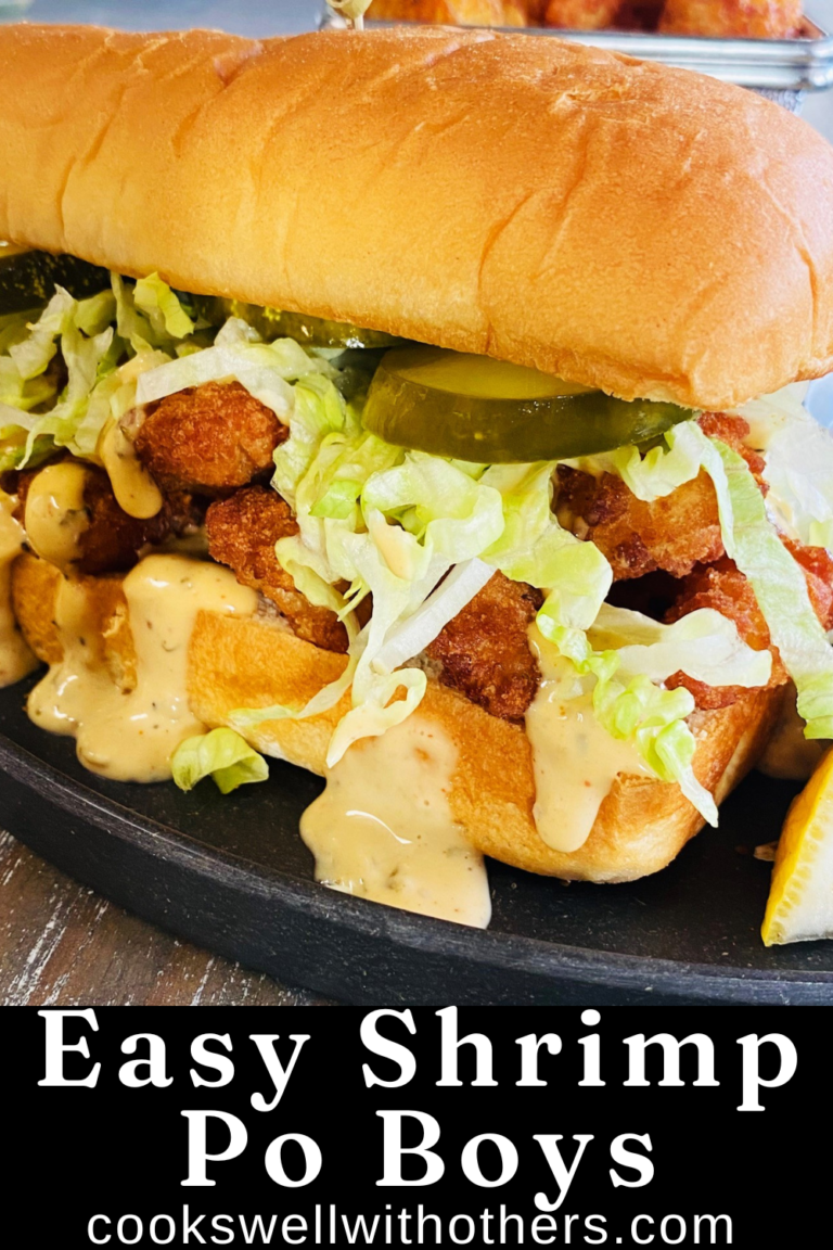 Easy Shrimp Po Boys - Cooks Well With Others
