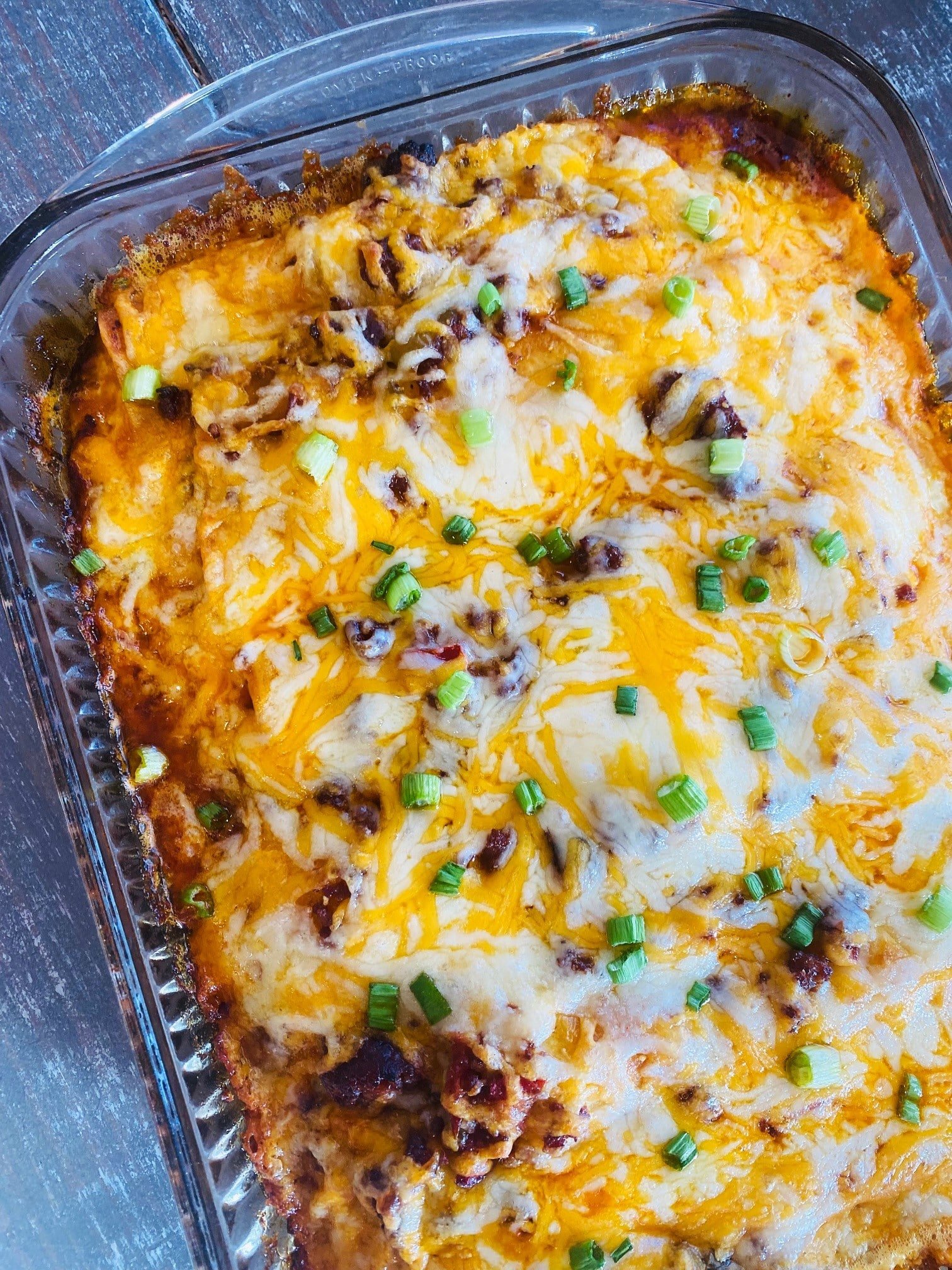 Tex-Mex Breakfast Enchiladas - Cooks Well With Others
