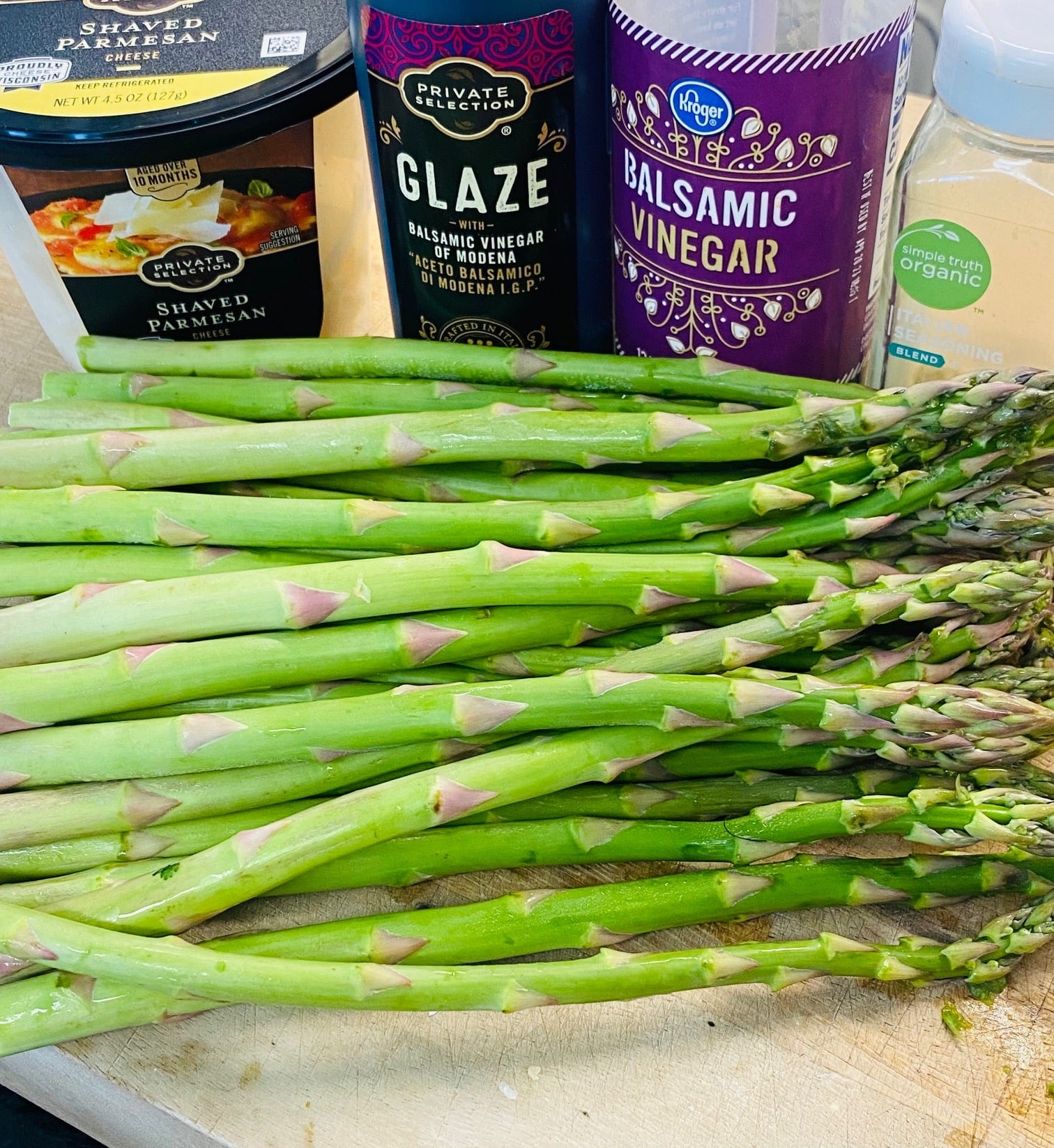 Roasted Balsamic Parmesan Asparagus - Cooks Well With Others