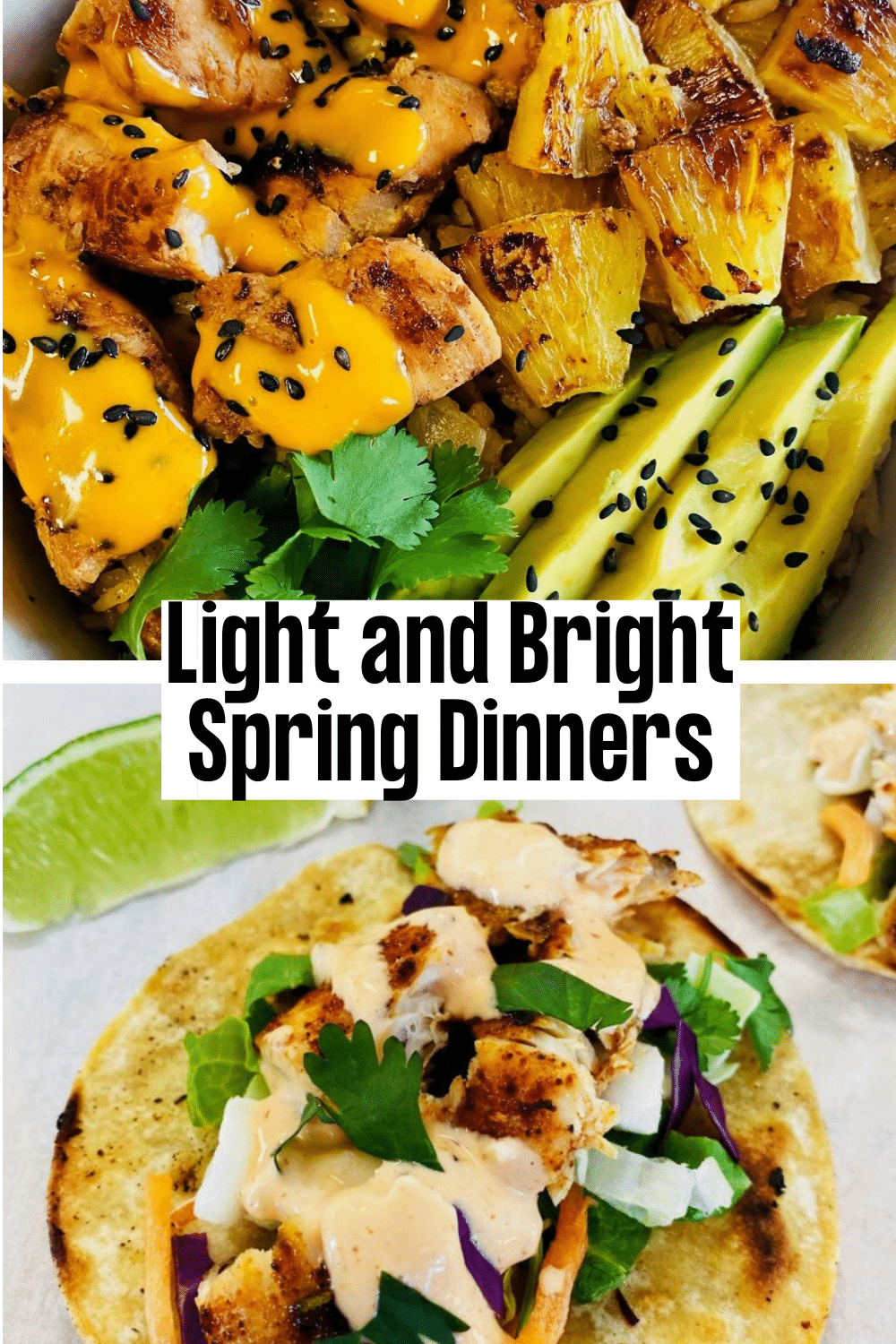 Light and Bright Spring Dinners - Cooks Well With Others