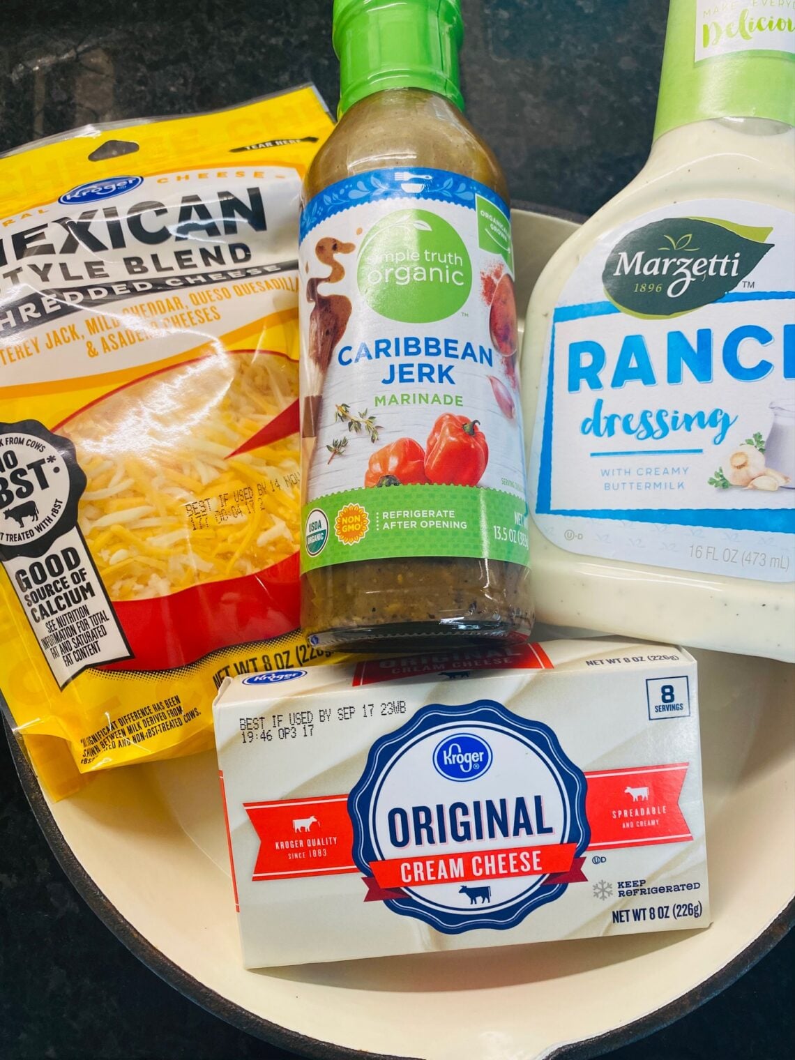 Caribbean Jerk Chicken Dip - Cooks Well With Others