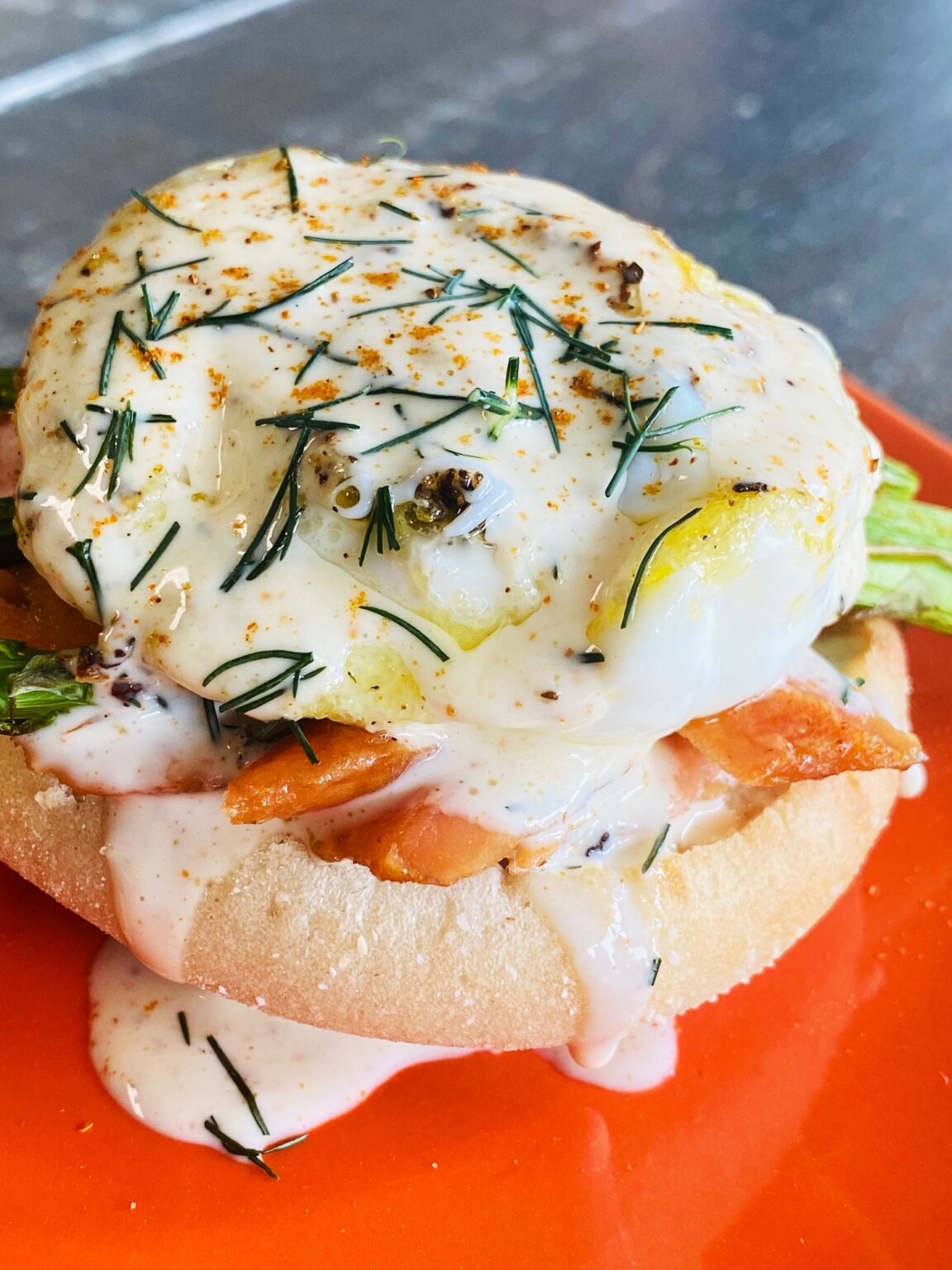 Smoked Trout Eggs Benedict - Cooks Well With Others