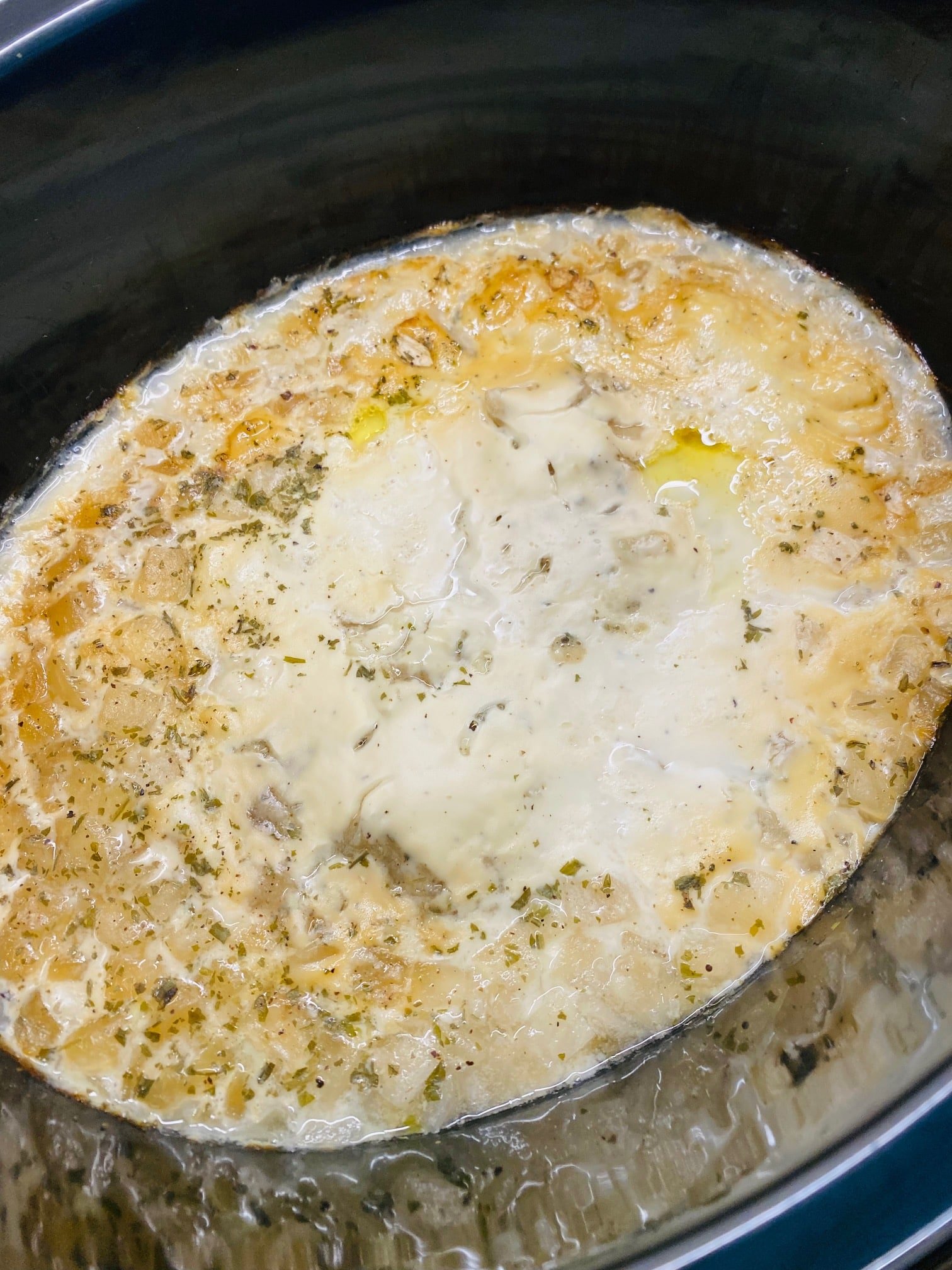 Slow Cooker Cheesy Ranch Chicken Pasta - Cooks Well With Others