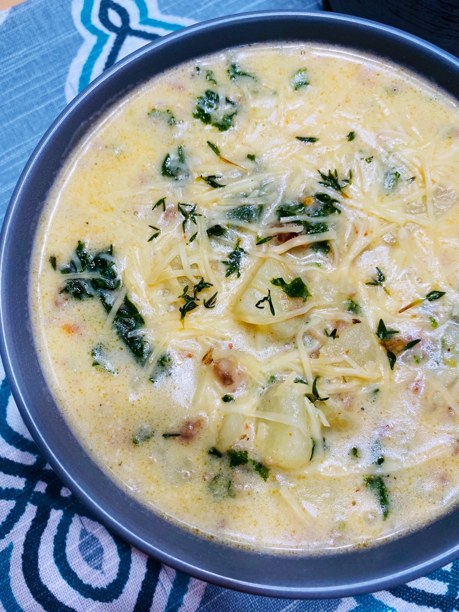 Creamy Sausage Potato Soup - Cooks Well With Others