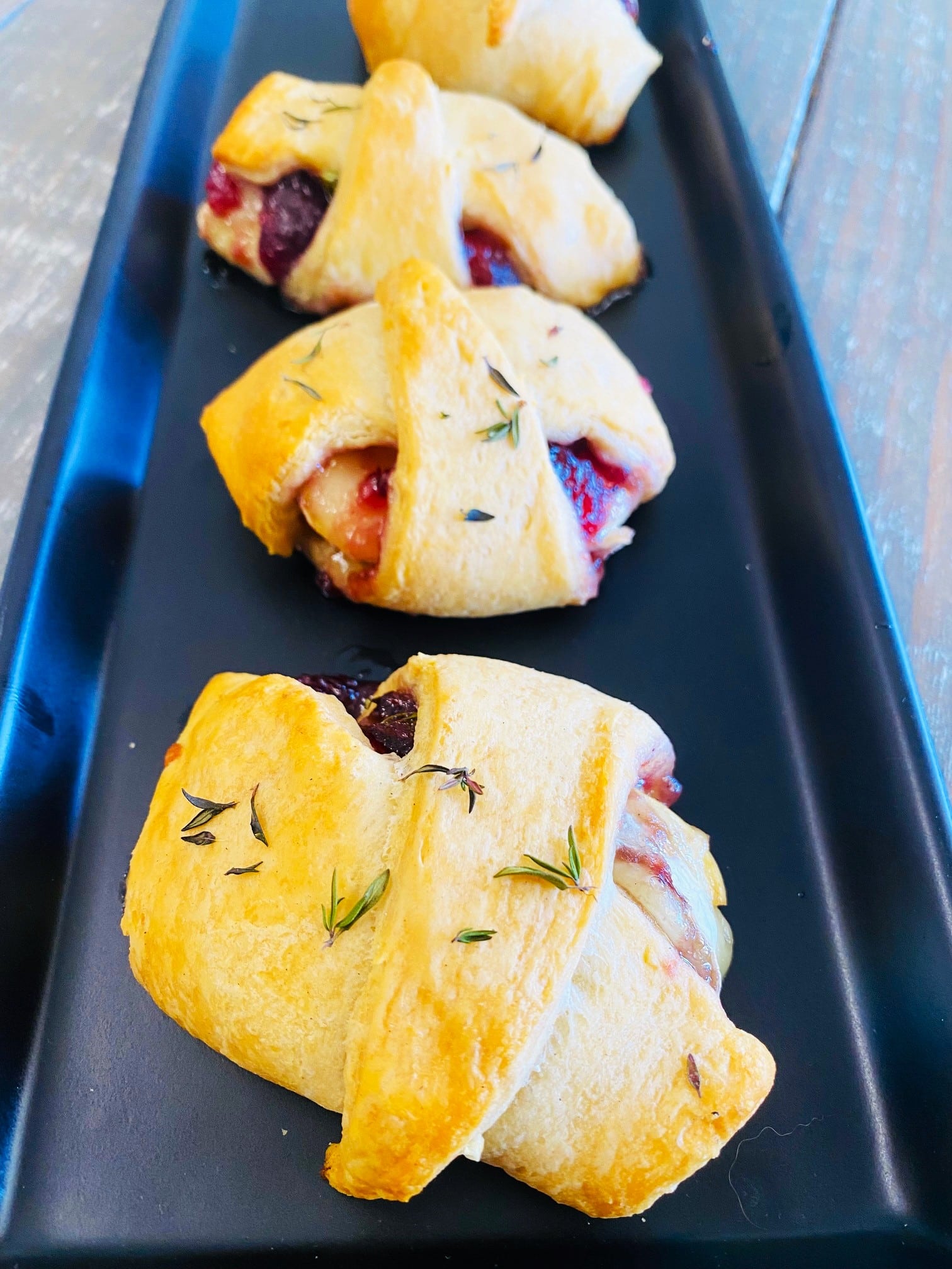 Brie Cranberry Roll Ups - Cooks Well With Others