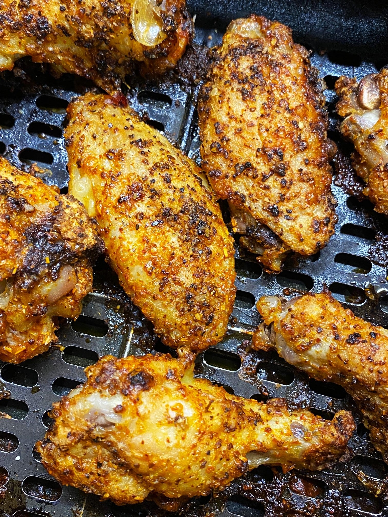 Air Fryer Tajin Chicken Wings - Cooks Well With Others