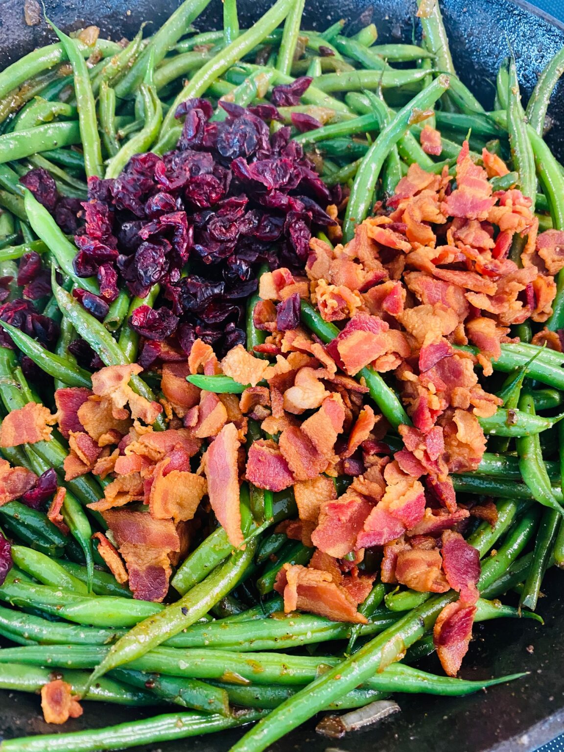 Bacon Cranberry Green Beans - Cooks Well With Others