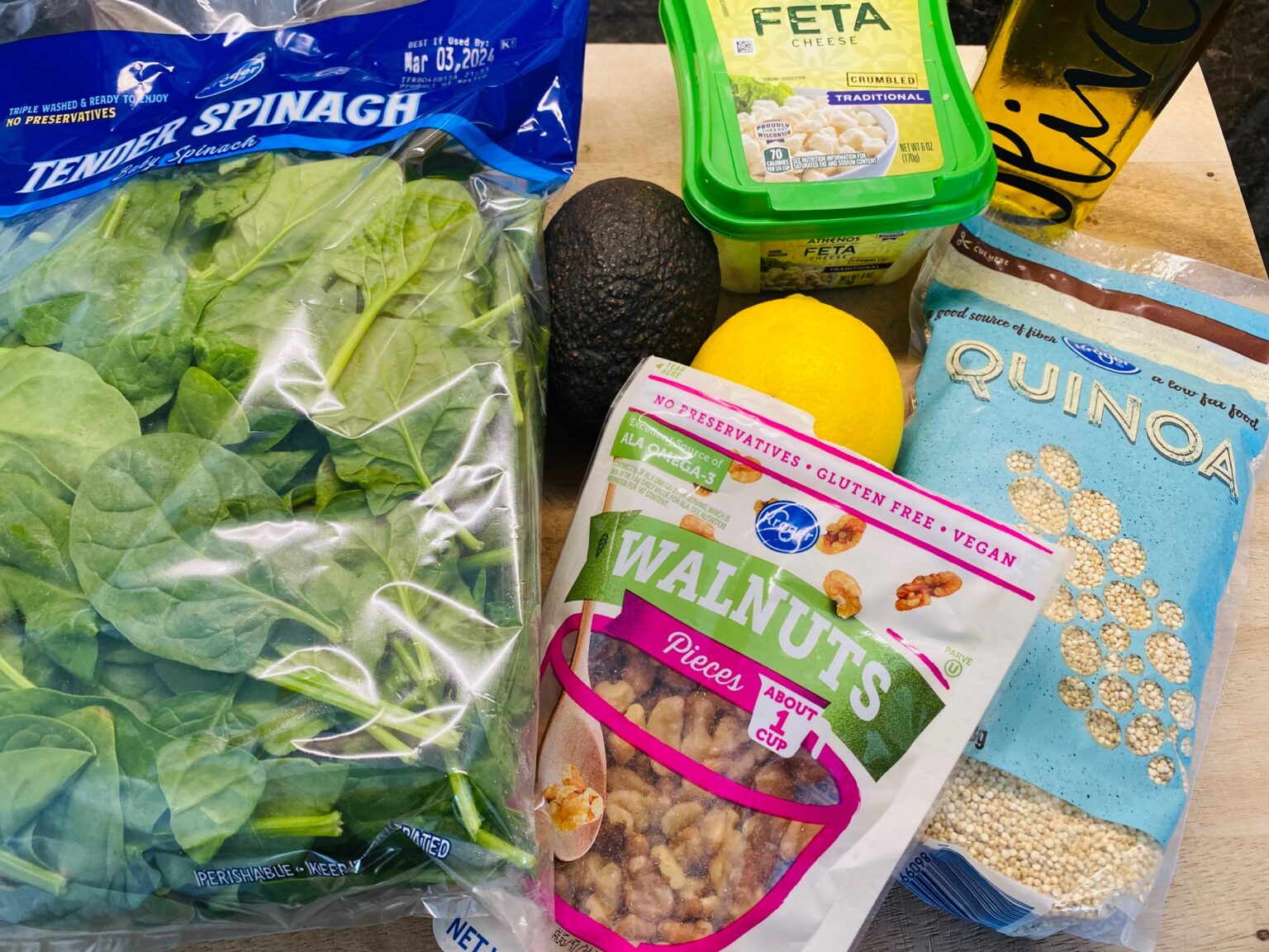 Spinach Quinoa Glow Bowls - Cooks Well With Others