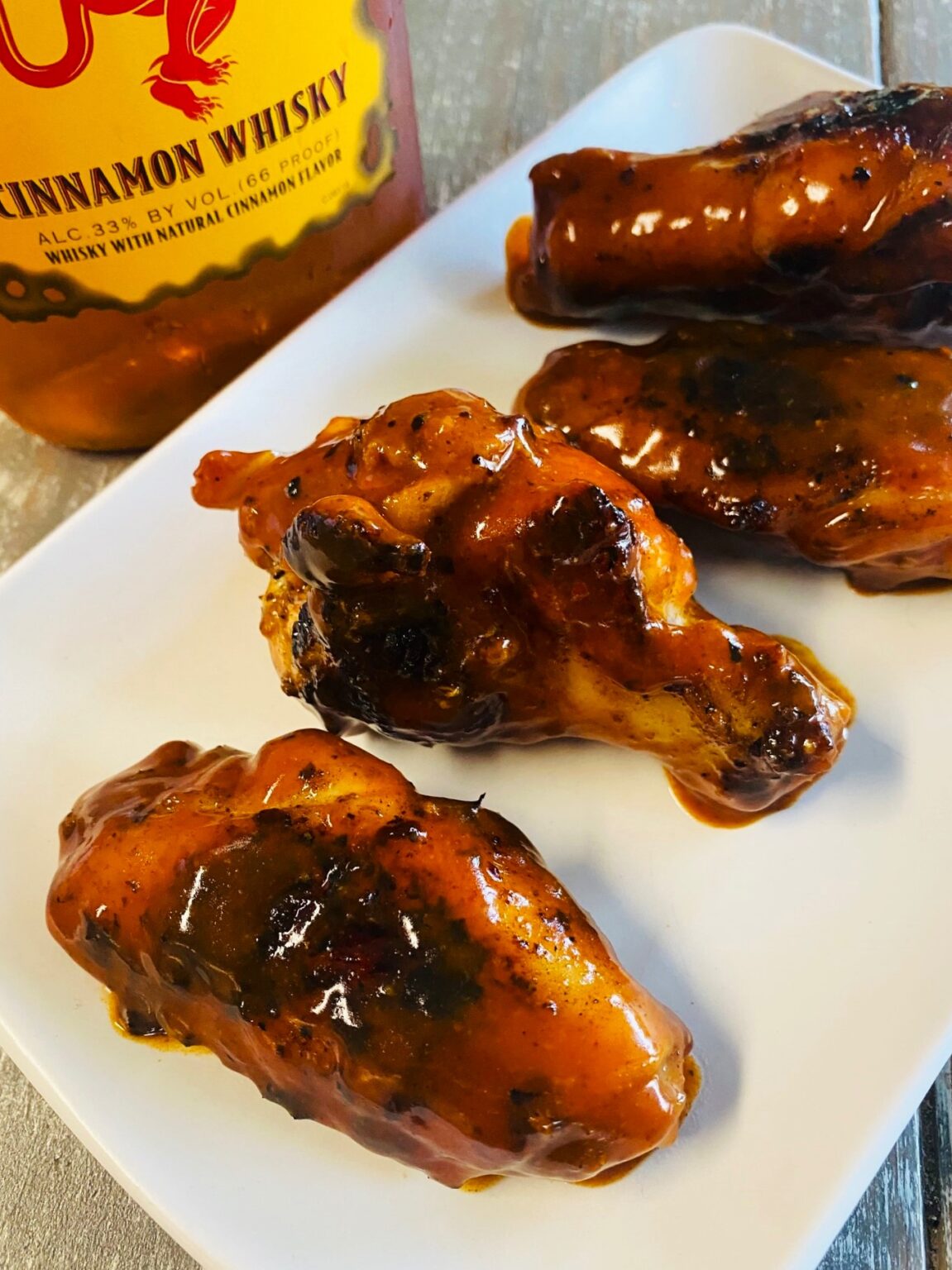 Honey Cinnamon Fireball Wings - Cooks Well With Others
