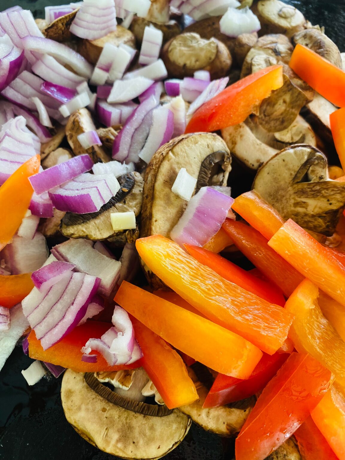 Mediterranean Veggie Naan Tacos - Cooks Well With Others