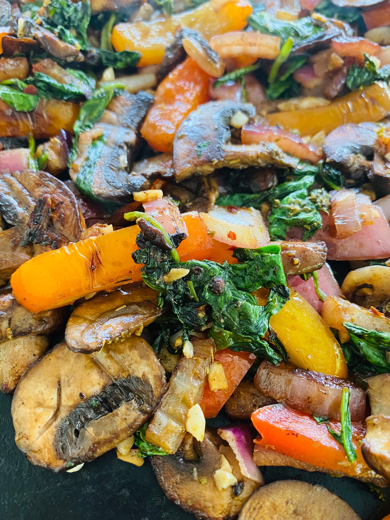 Mediterranean Veggie Naan Tacos - Cooks Well With Others