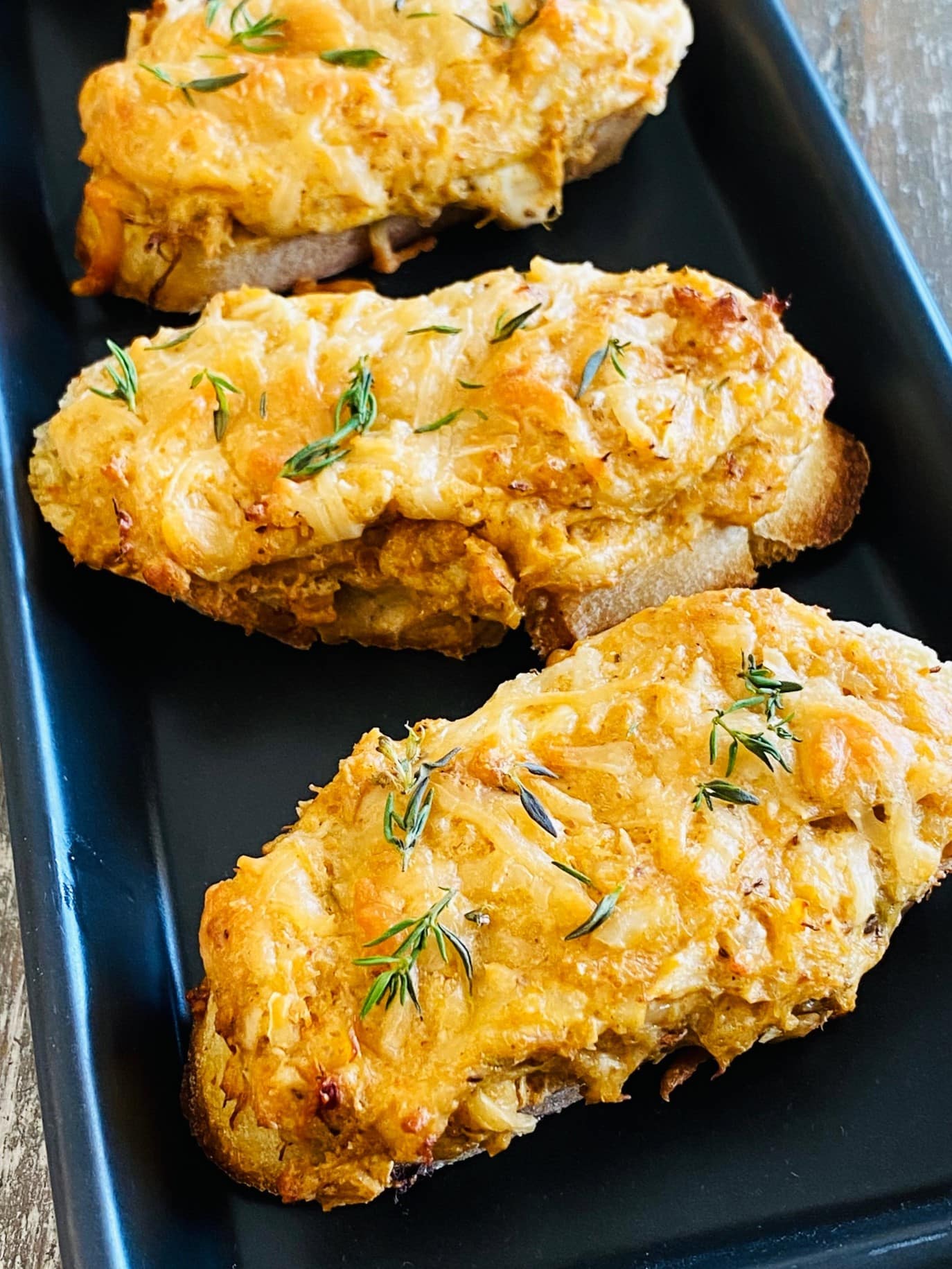 Parmesan Crab Toast - Cooks Well With Others