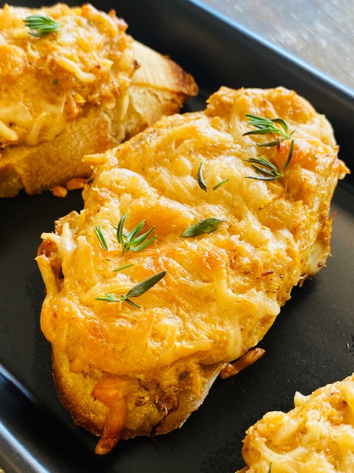 Parmesan Crab Toast - Cooks Well With Others