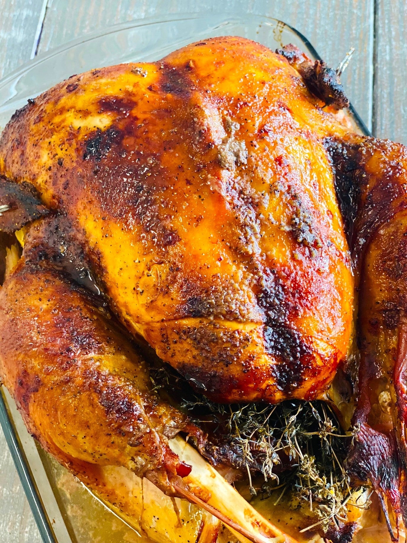 Lemon Pepper Brined Turkey - Cooks Well With Others