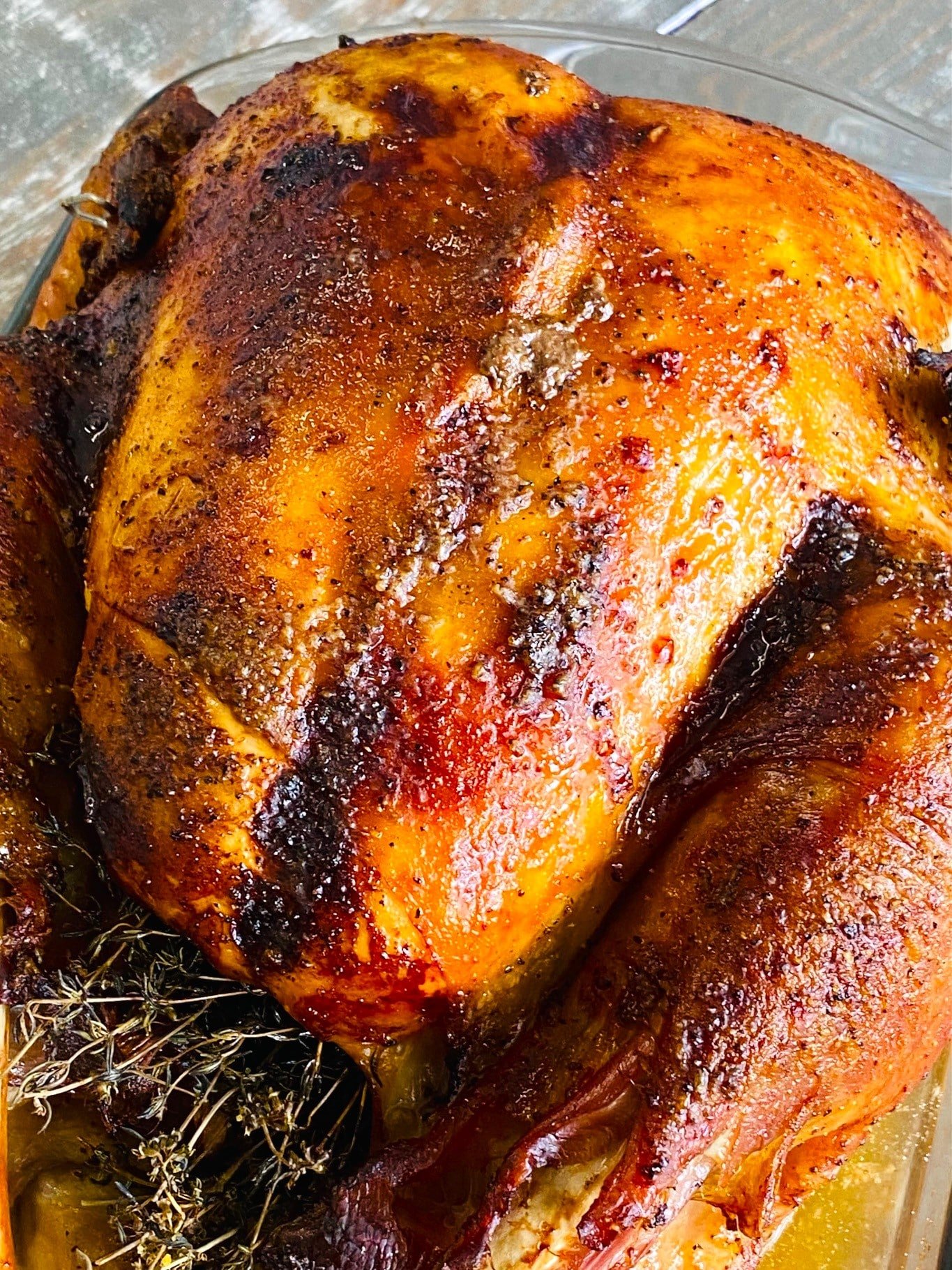 Lemon Pepper Brined Turkey - Cooks Well With Others