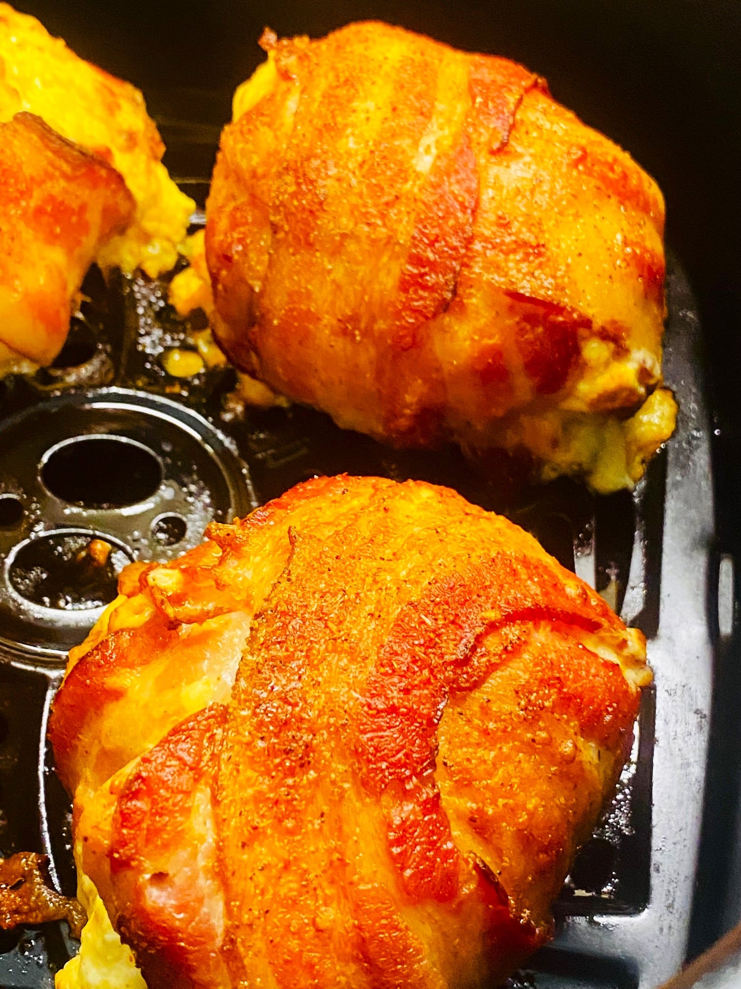 Air Fryer Jalapeno Popper Chicken Bombs - Cooks Well With Others