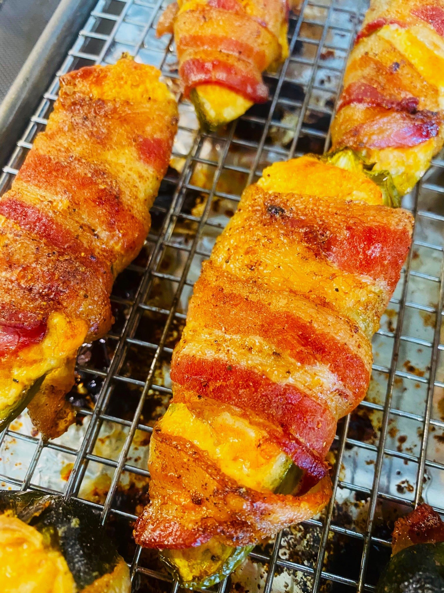Bacon Wrapped Shrimp Jalapeno Poppers - Cooks Well With Others