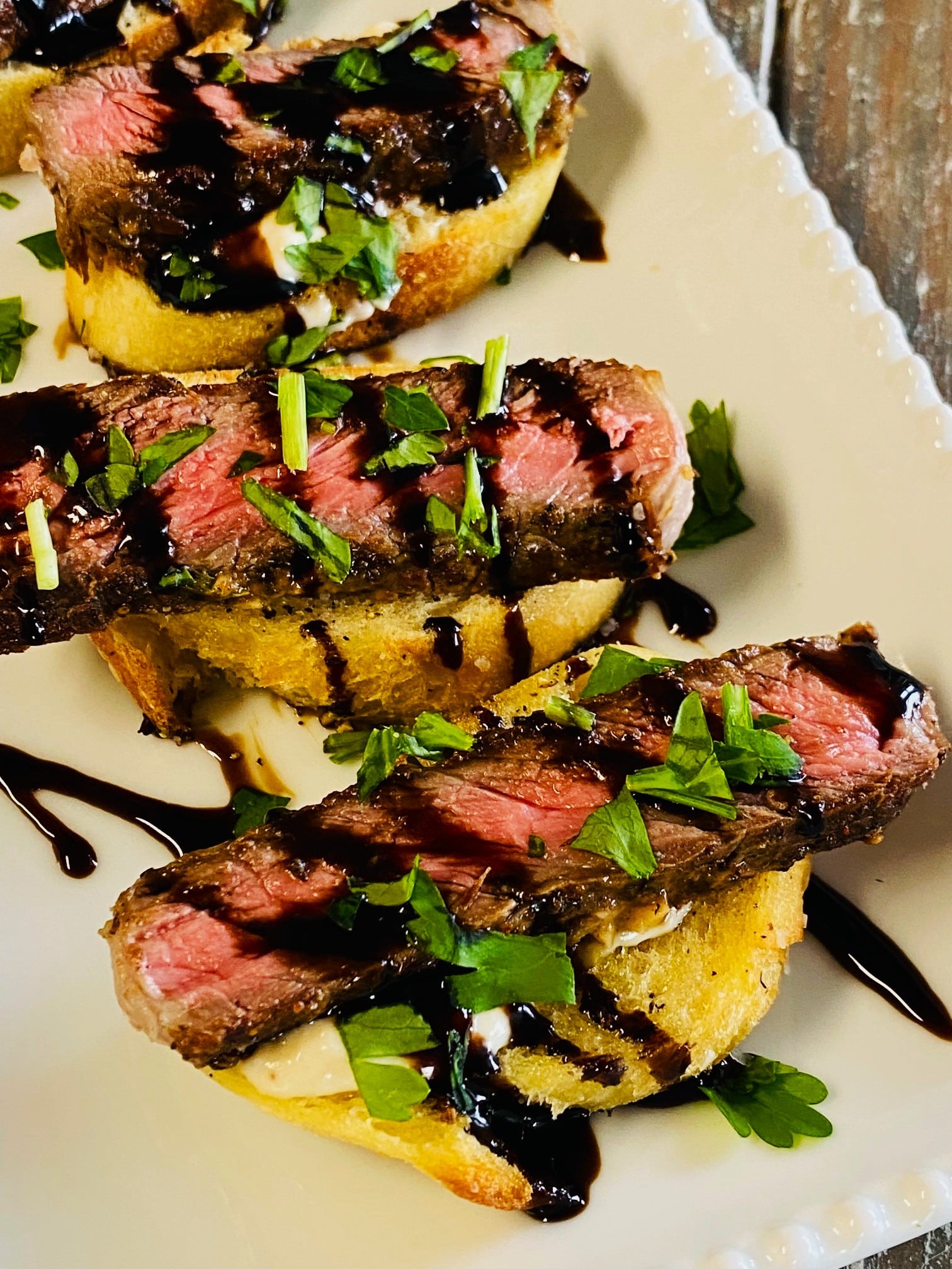 Steak and Horseradish Crostini - Cooks Well With Others