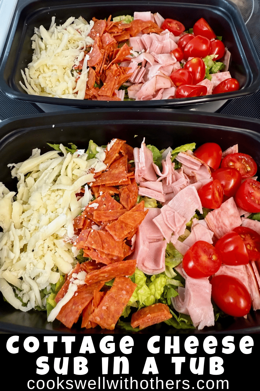 Cottage Cheese Sub in a Tub - Cooks Well With Others